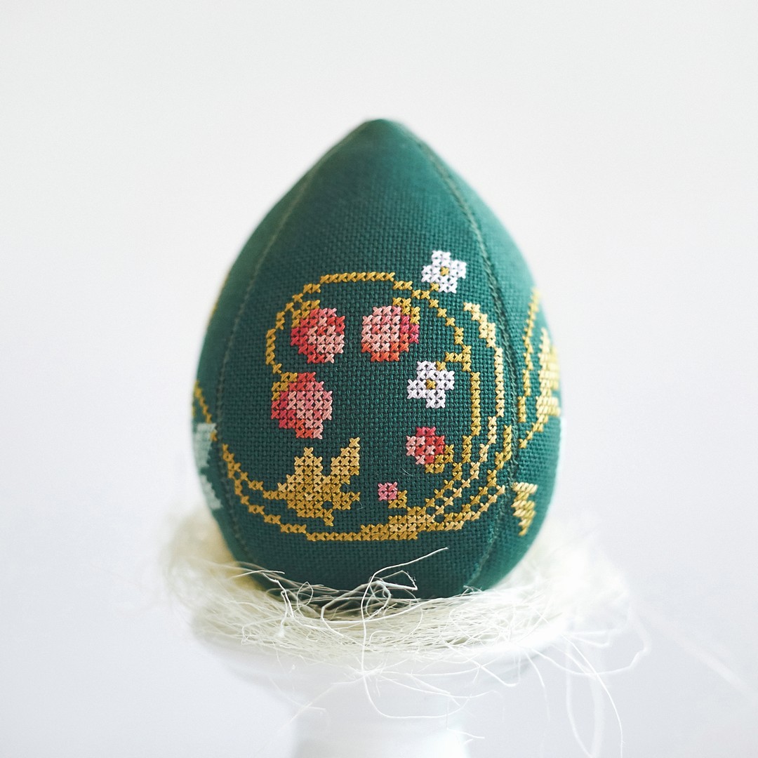 Easter egg cross stitch pattern | Inspire Uplift