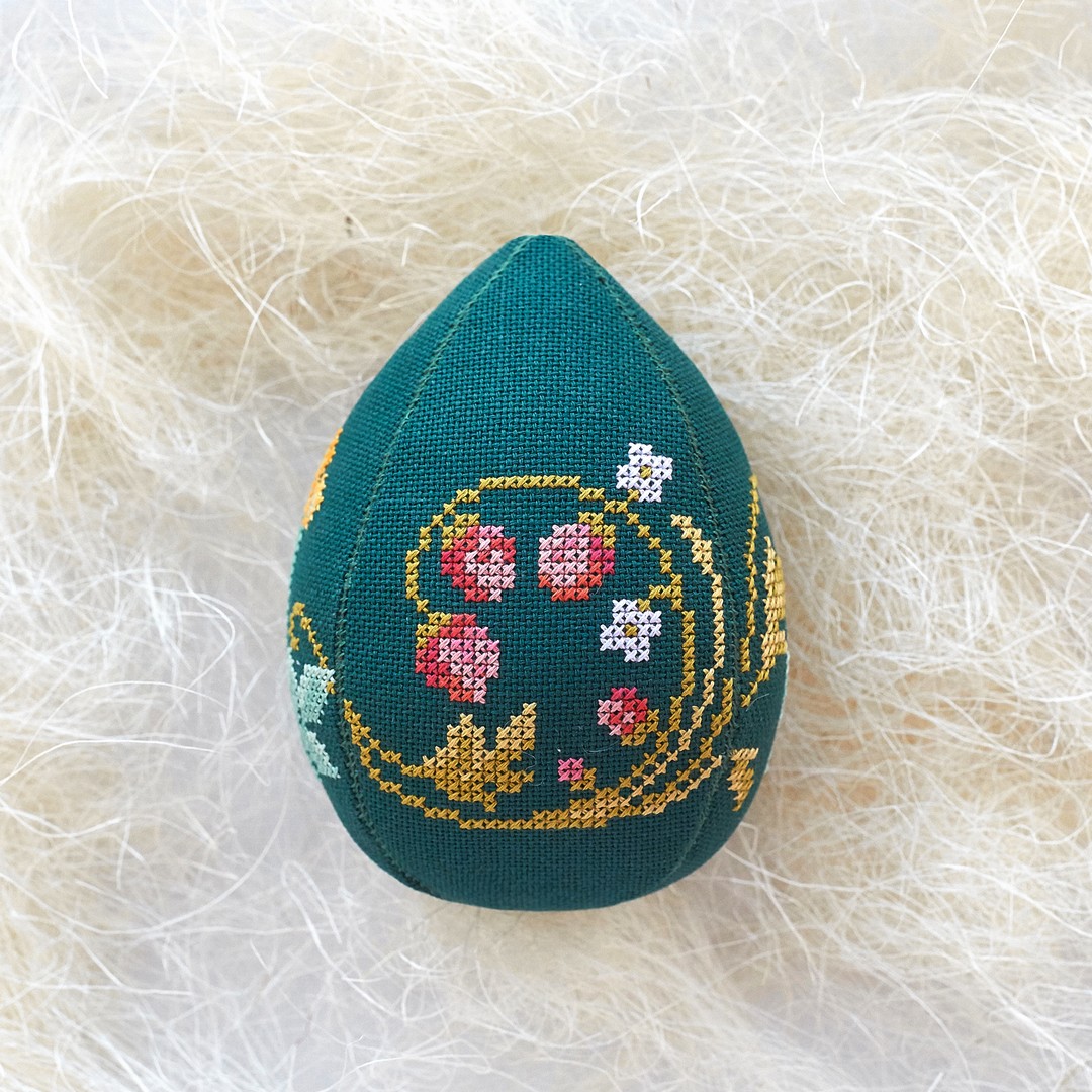 Easter egg cross stitch pattern - Inspire Uplift