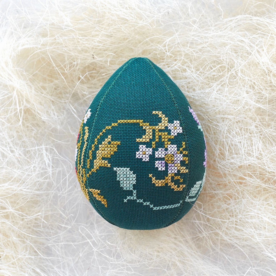 Easter egg cross stitch pattern - Inspire Uplift