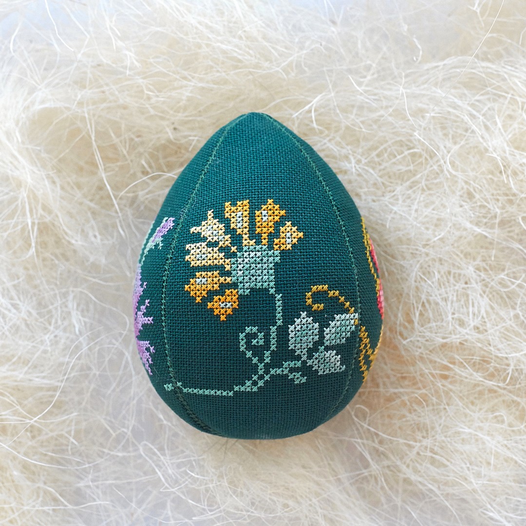 Easter egg cross stitch pattern - Inspire Uplift