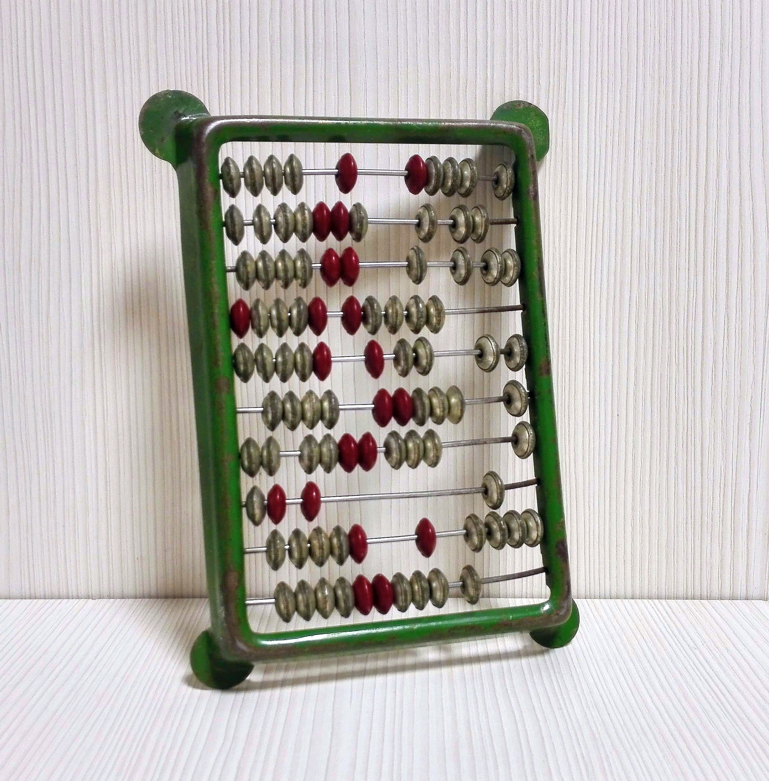 Vintage Soviet Metal Abacus. Antique Abacus USSR - Inspire Uplift