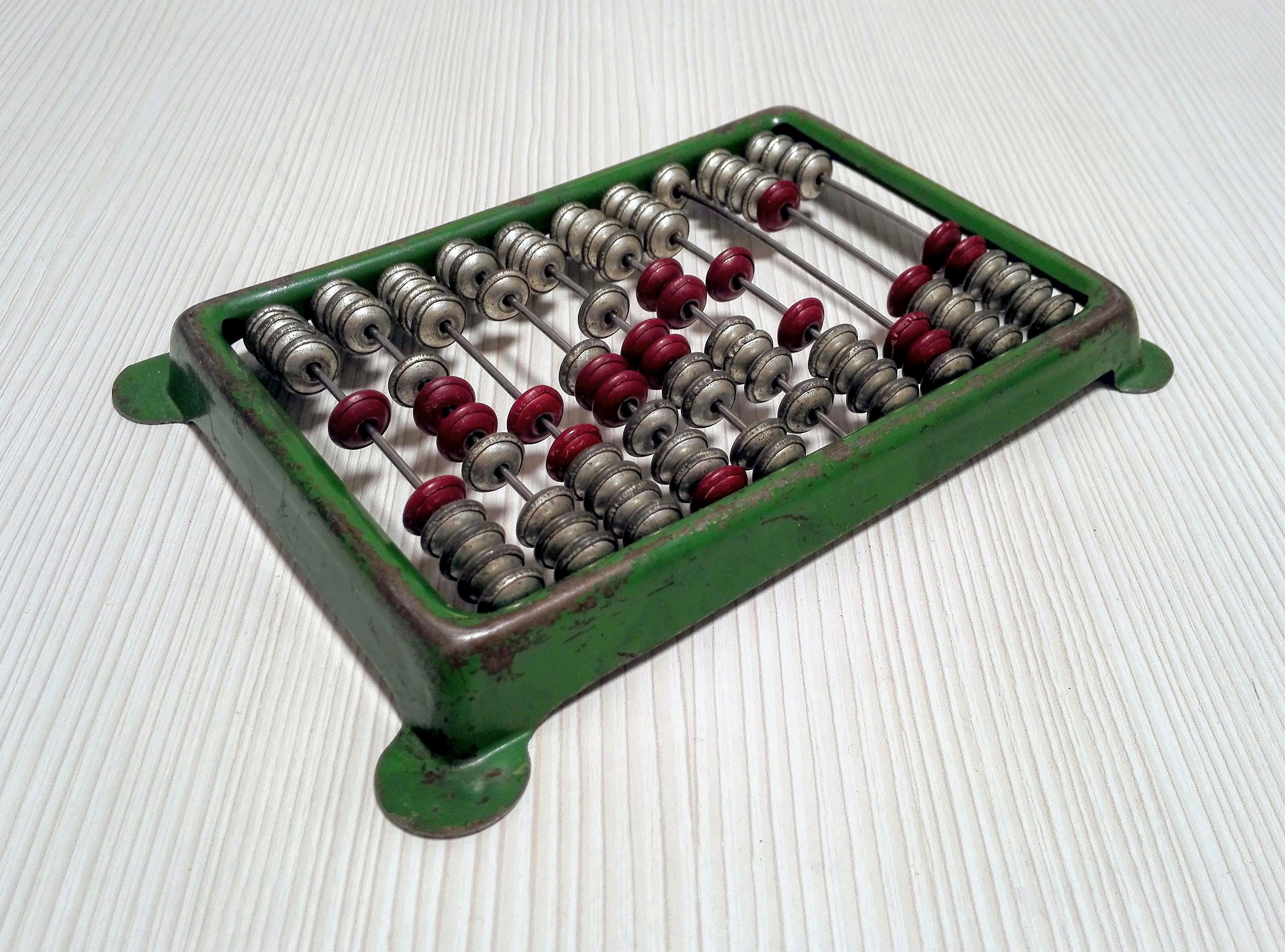 Vintage Soviet Metal Abacus. Antique Abacus USSR - Inspire Uplift