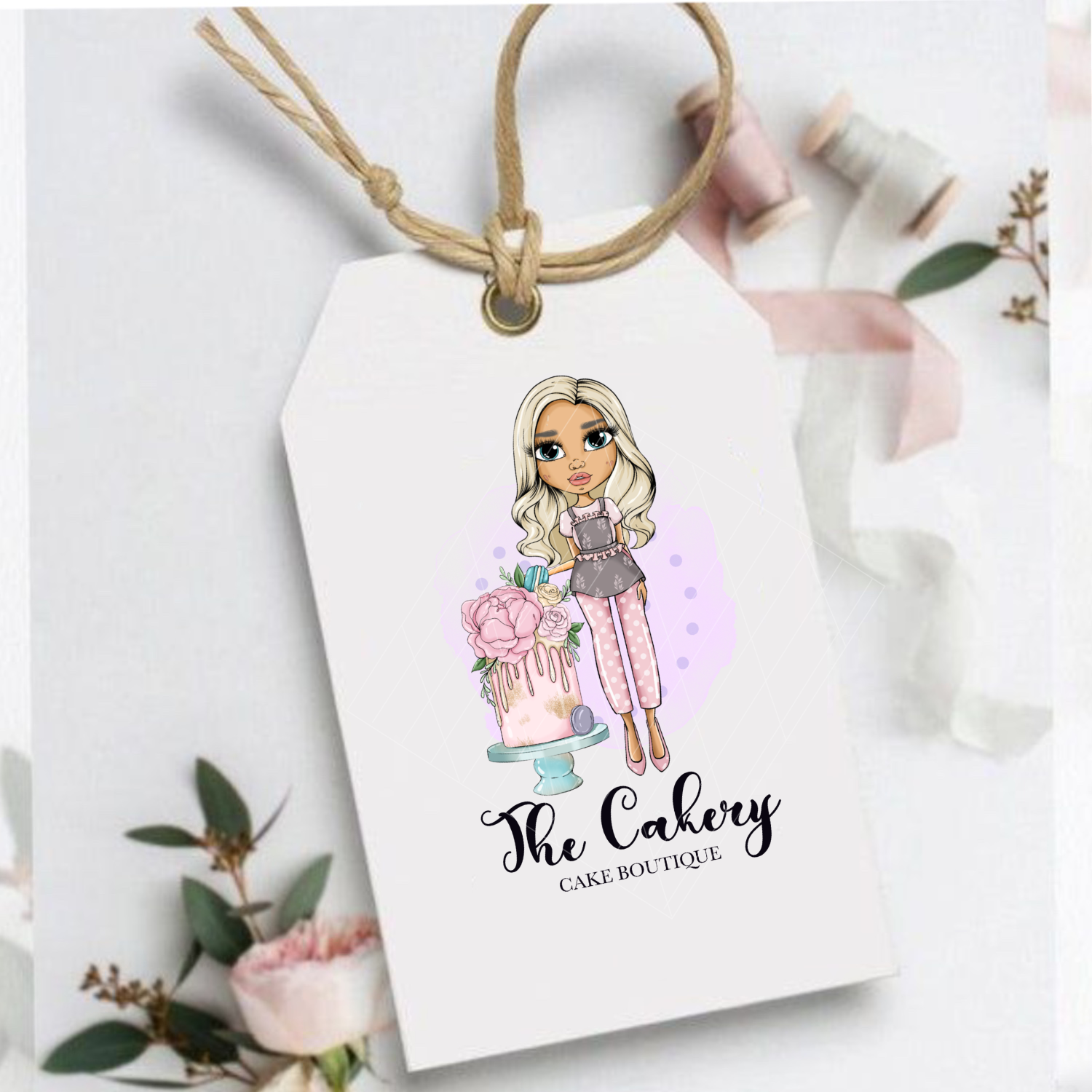 Amazing baking shop premade logo design, sweets logo, cake d - Inspire ...