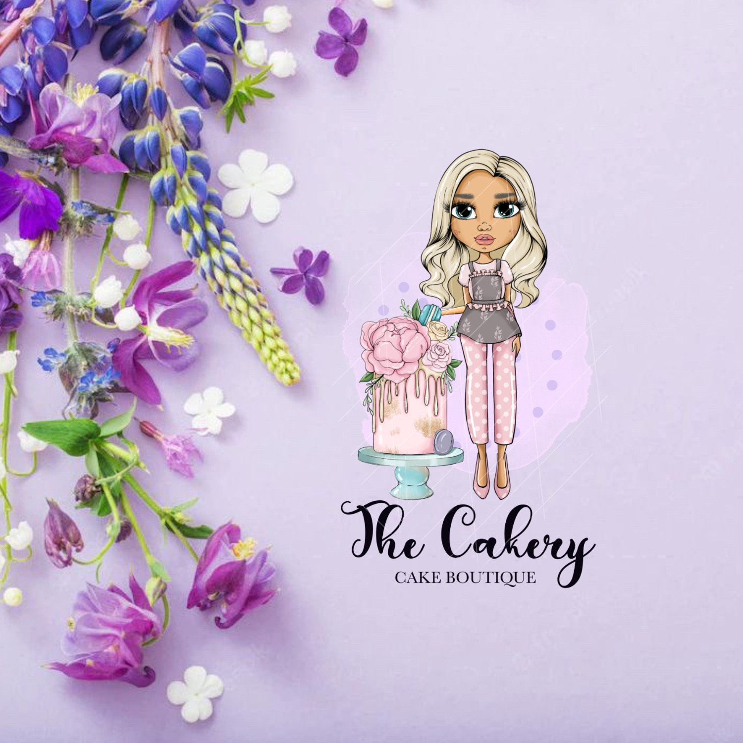 Amazing baking shop premade logo design, sweets logo, cake d - Inspire ...