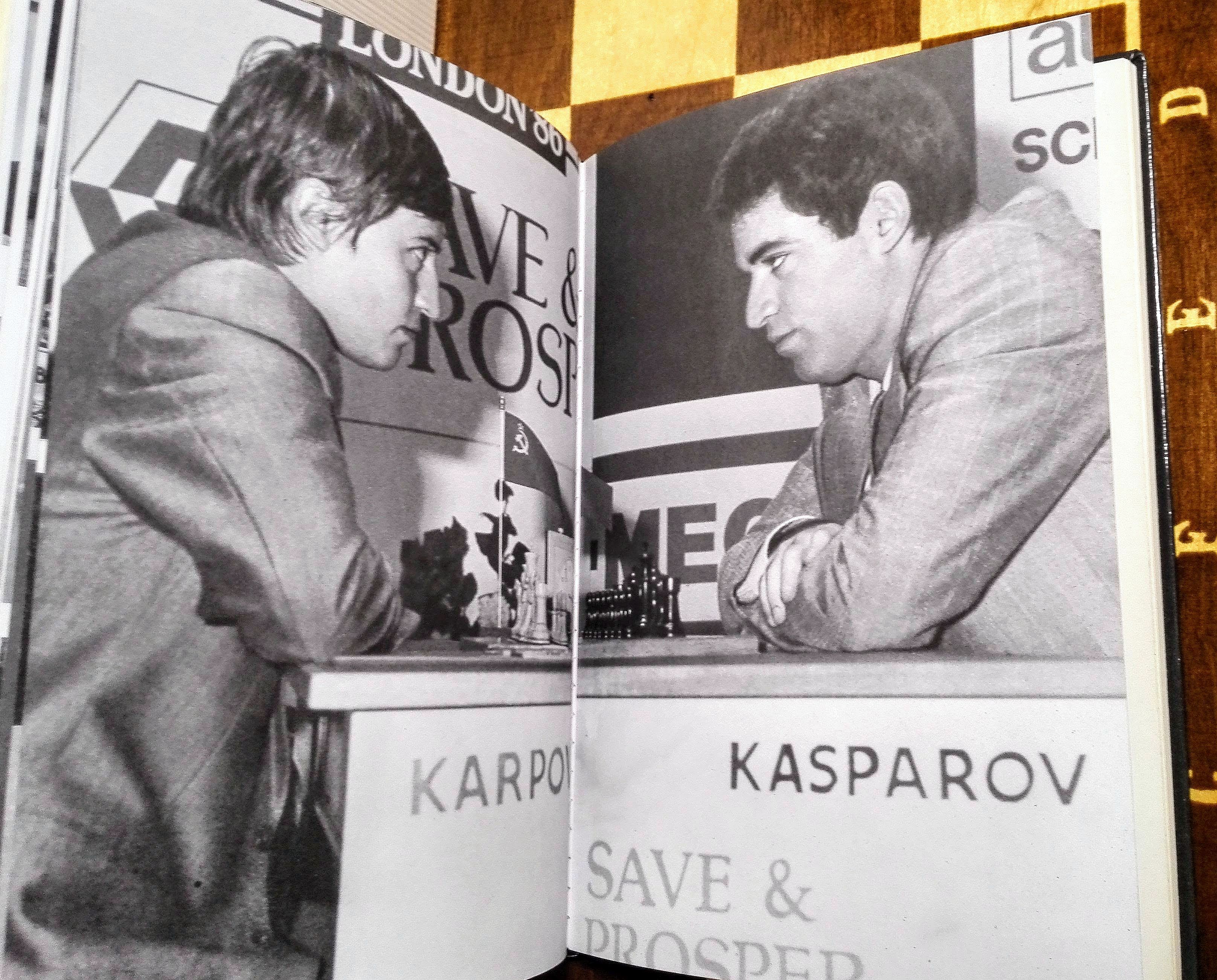 Kasparov vs Karpov Book Unlimited duel. Soviet Vintage Chess - Inspire ...