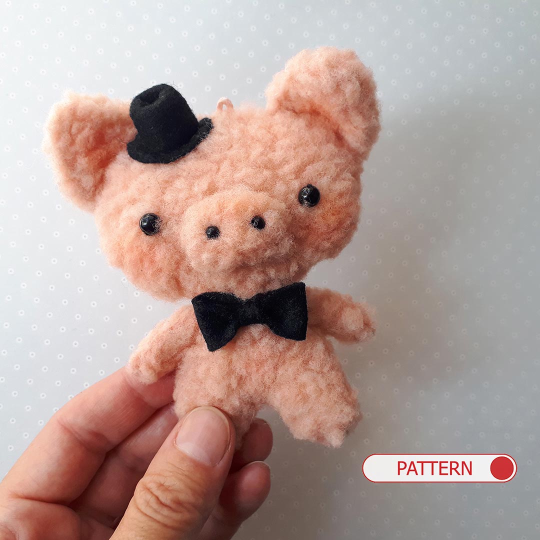 Pig Plush Pattern , Animal Stuffed and Plush Toys Patterns , - Inspire ...