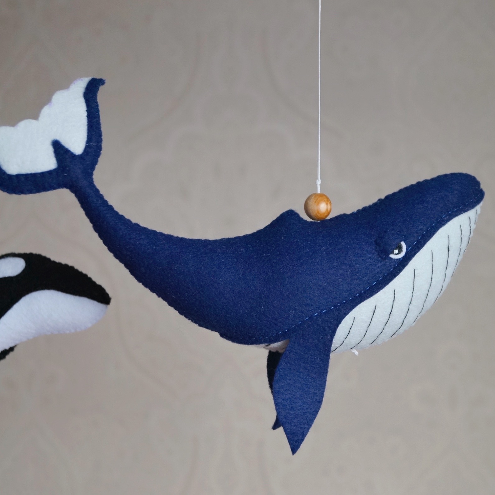 Activity play gym toy, Ocean animals hanging felt gym toy - Inspire Uplift