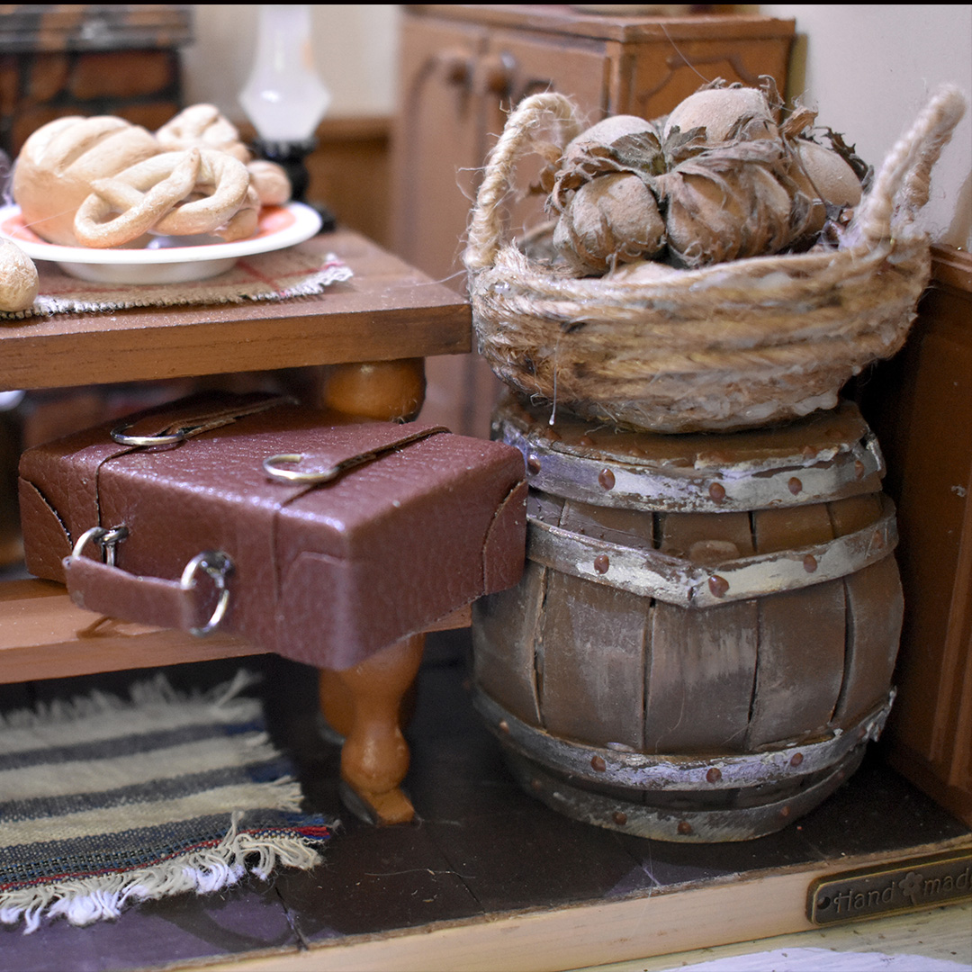 Book nook on Bookshelf with lighting BILBO BAGGINS KITCHEN - Inspire Uplift