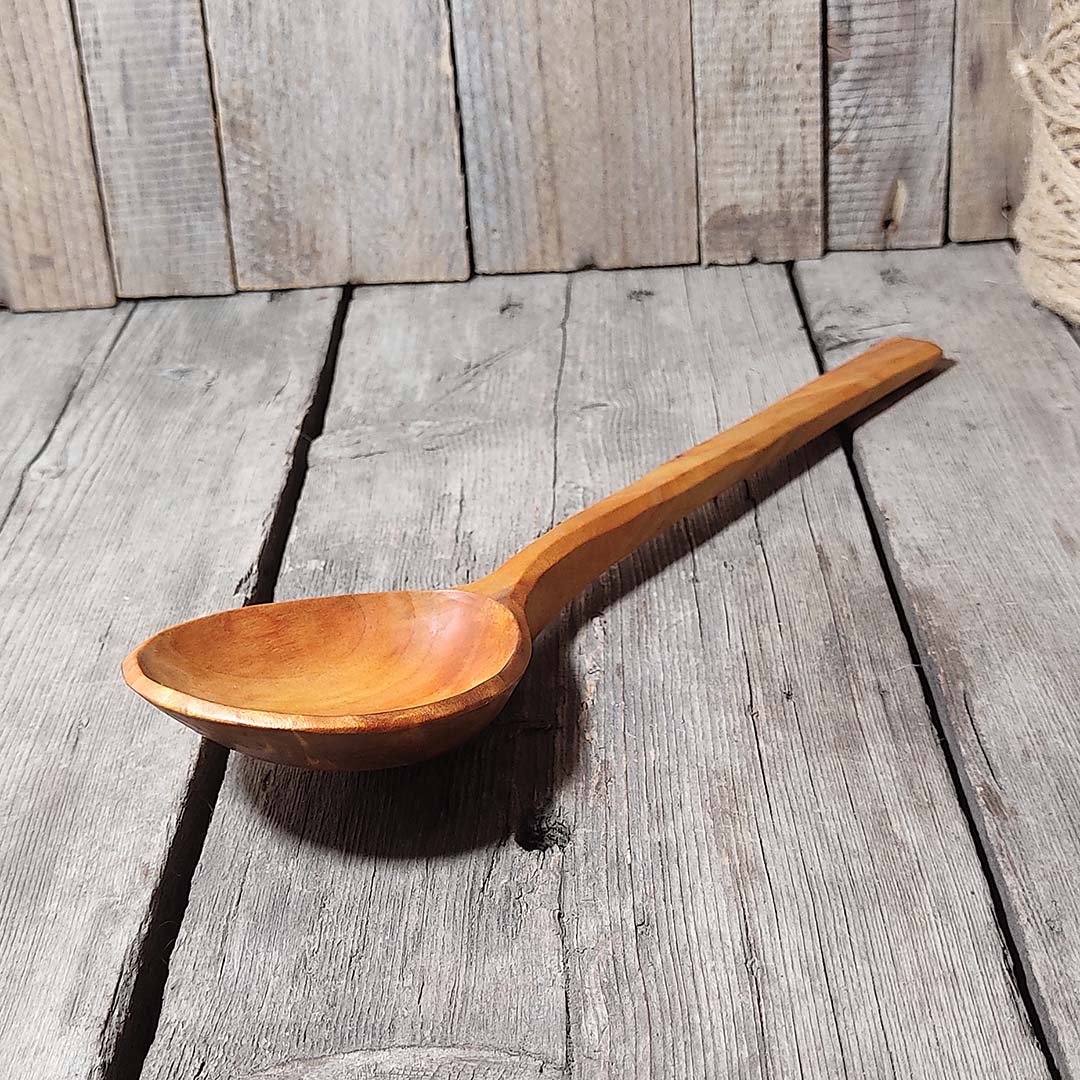 9th anniversary willow wood, Handmade wooden cooking spoon, - Inspire ...