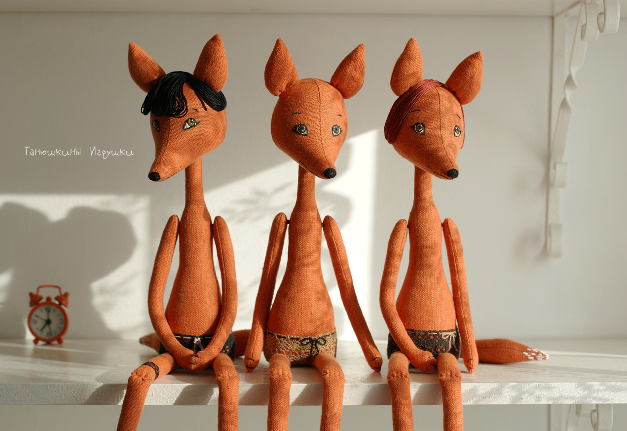 Doll Fox pattern WITHOUT instruction. DIY doll fox. Making a - Inspire ...