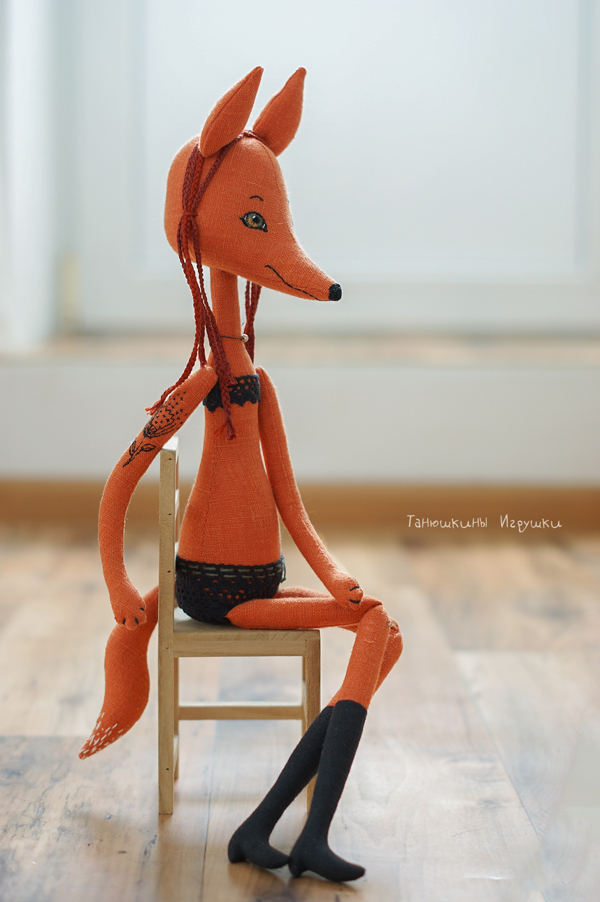 Doll Fox pattern WITHOUT instruction. DIY doll fox. Making a - Inspire ...
