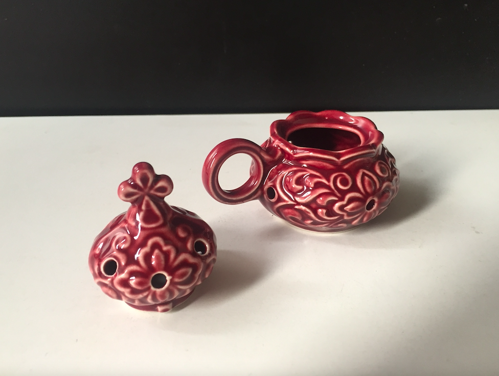 Handmade Ceramic Thurible with lid - Glazed red censer - Ce - Inspire ...