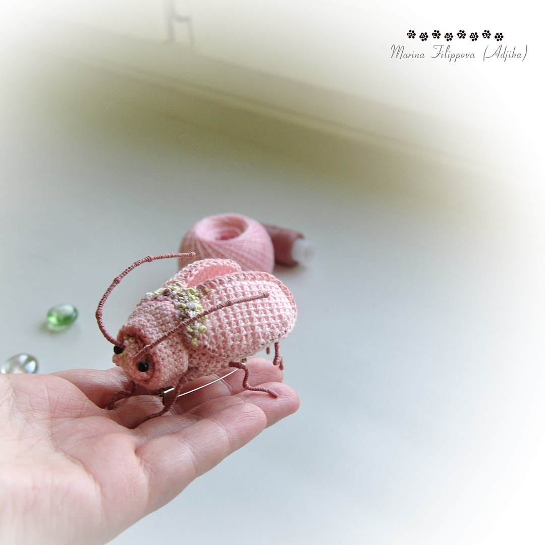 Beetle crochet pattern - Inspire Uplift