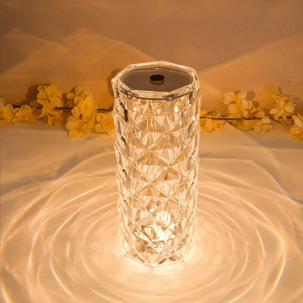 Touching Control Rose Acrylic Lamp - Inspire Uplift