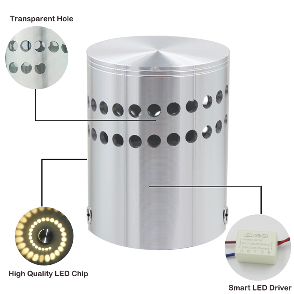 LED Spiral Aluminum Home Decor Light - Inspire Uplift