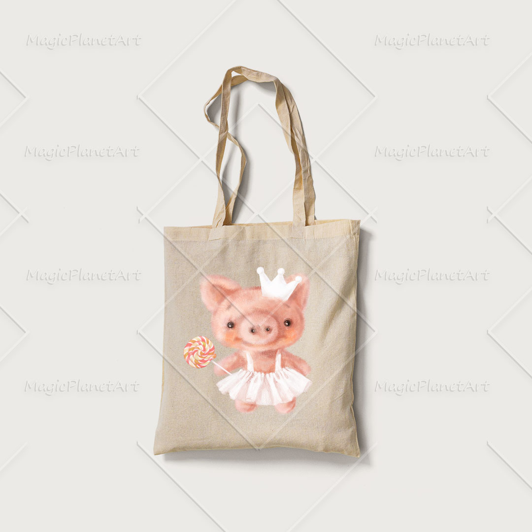 Pig PNG , Watercolor clipart PNG , Baby shower invitation di - Inspire ...