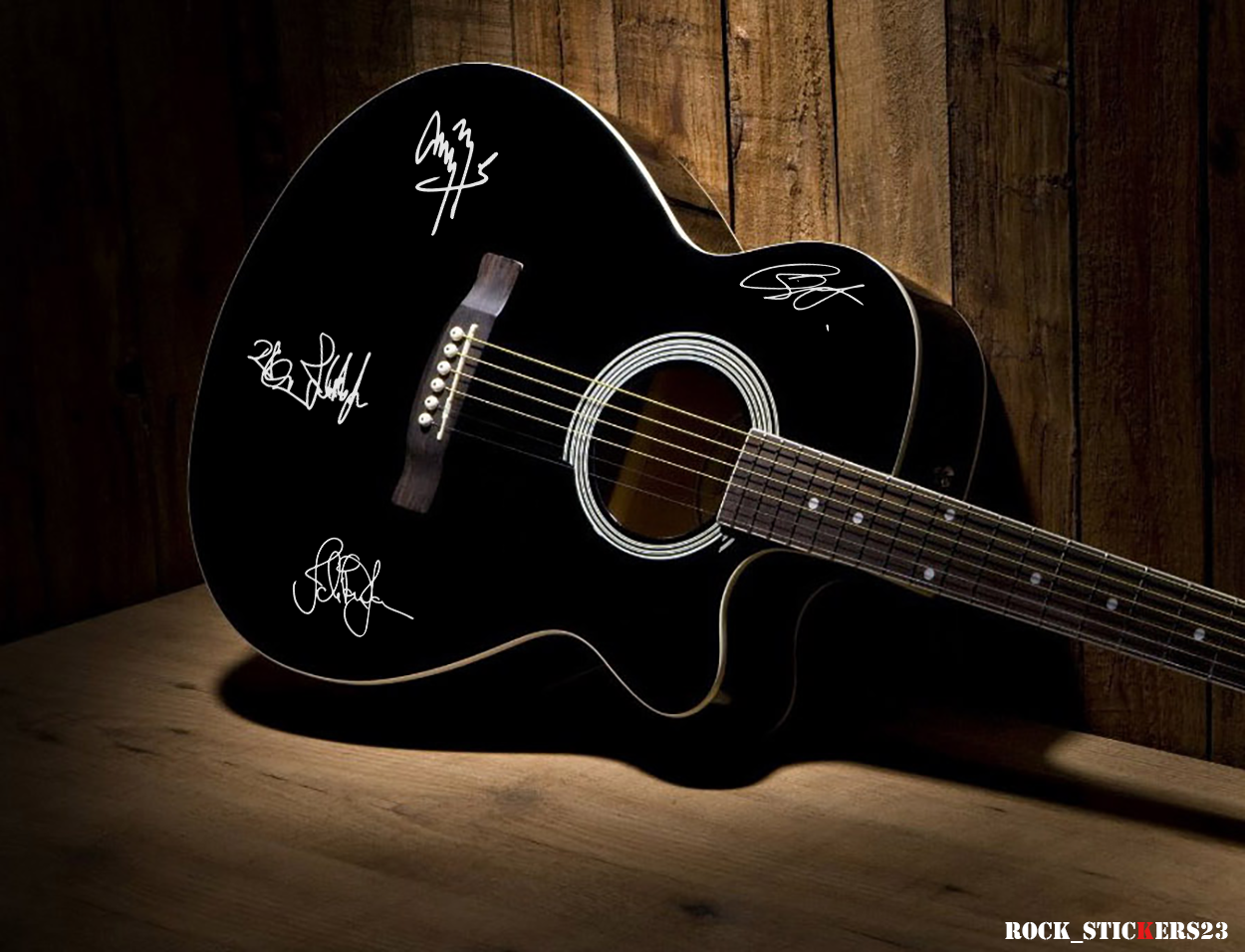 Led Zepp stickers autograph vinyl Jimmy Page, Robert Plant, - Inspire ...