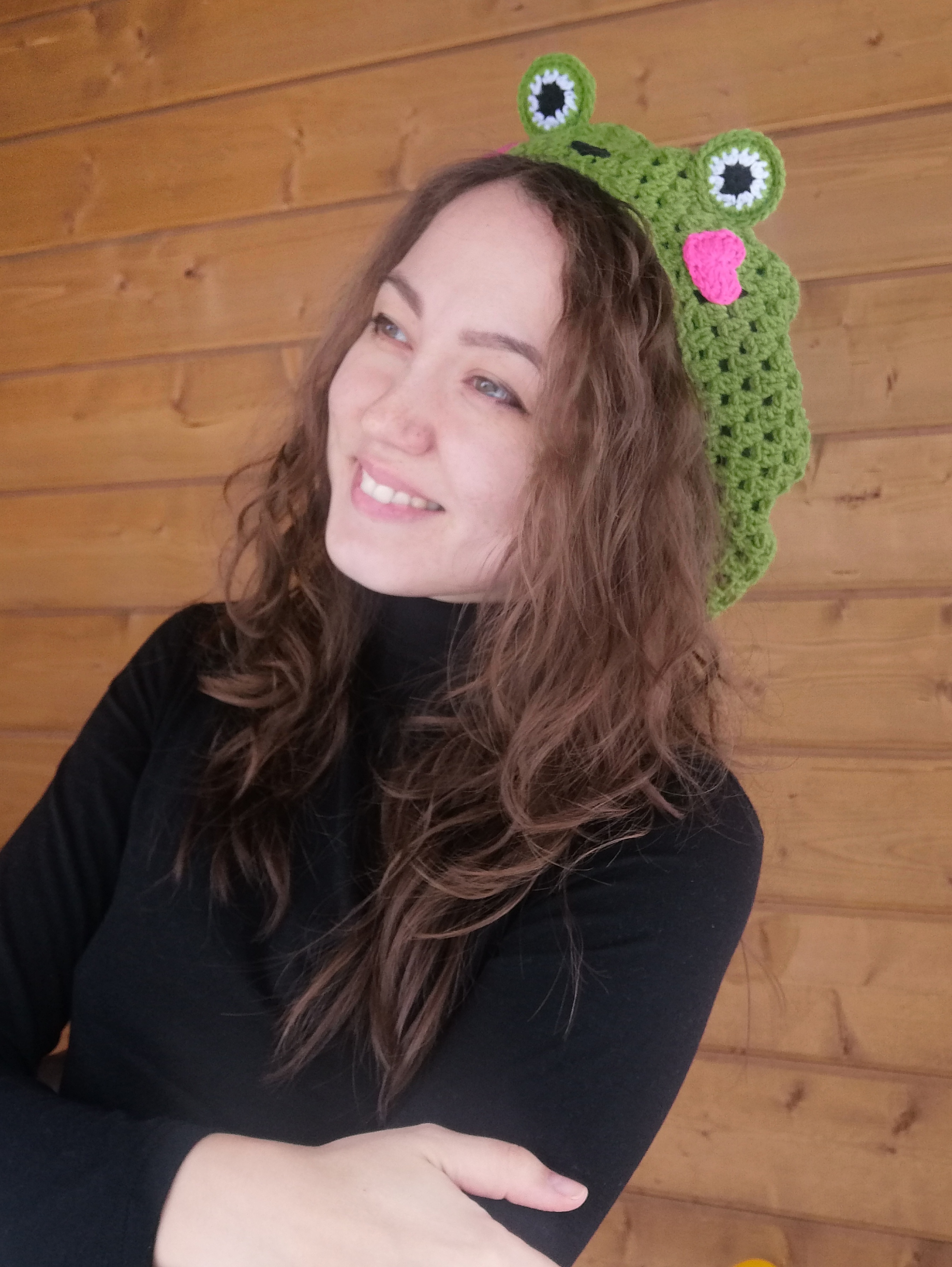 Crochet frog hat, frog beret, granny square beret, goblincor - Inspire ...