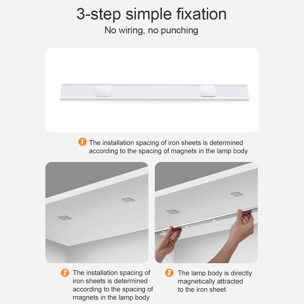 LED Motion Sensor USB Rechargeable Light - Inspire Uplift