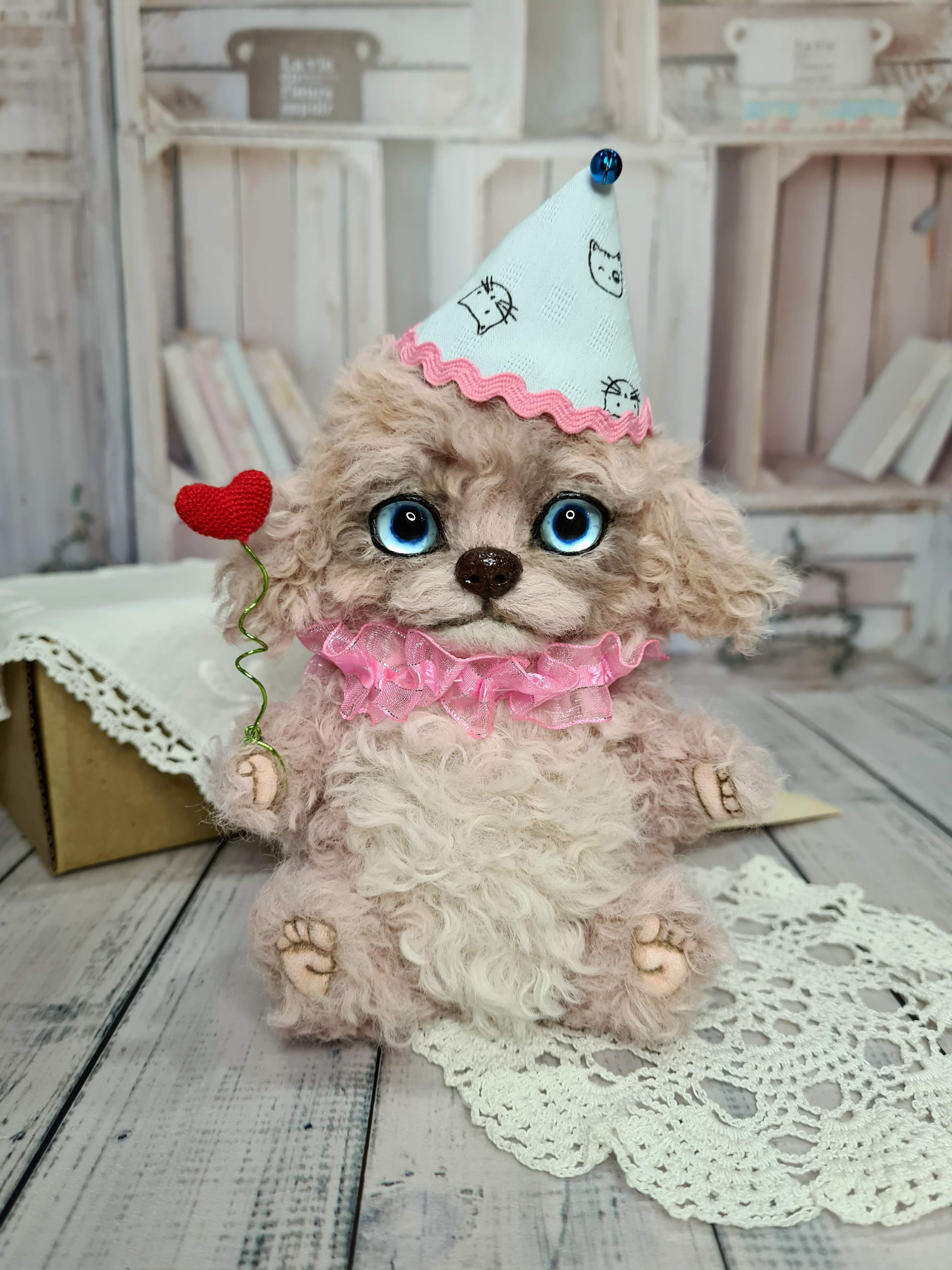 Miniature clown dog Cute clown puppy gift Handmade gift ifea - Inspire ...