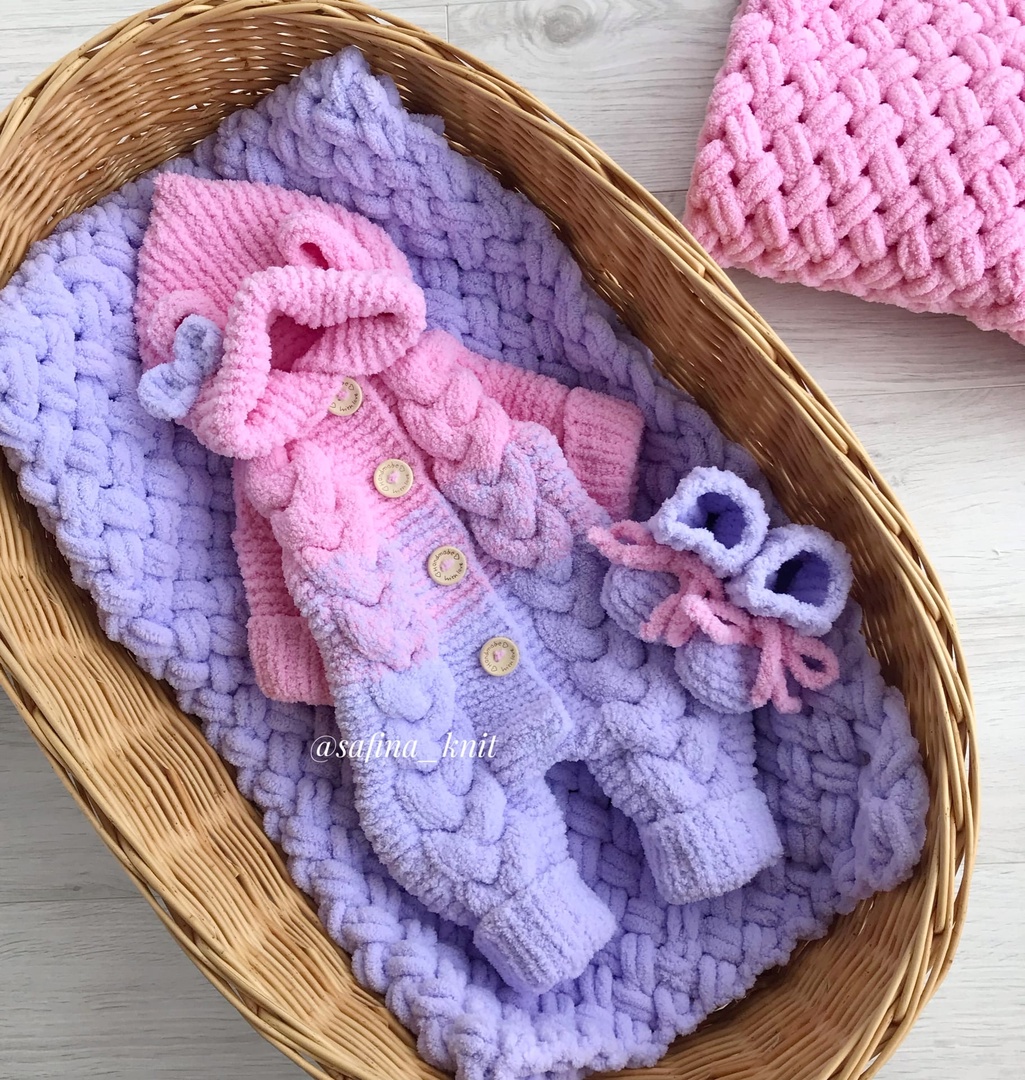 Bear Baby romper and booties set,baby girl boy knitted jumps | Inspire ...