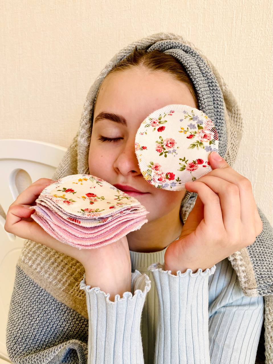 Reusable makeup remover pads Multipurpose wipes - Inspire Uplift
