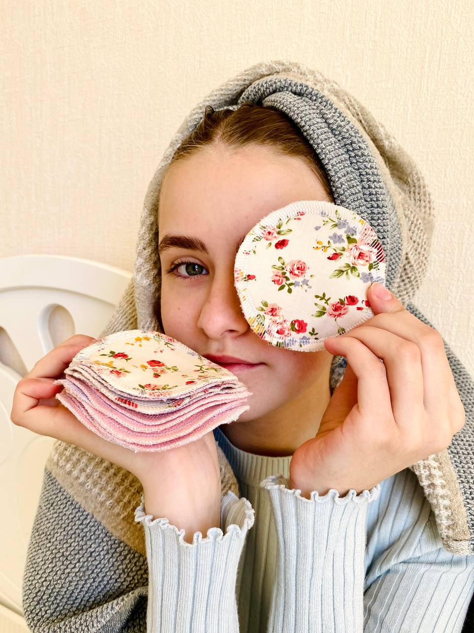 Reusable makeup remover pads Multipurpose wipes - Inspire Uplift