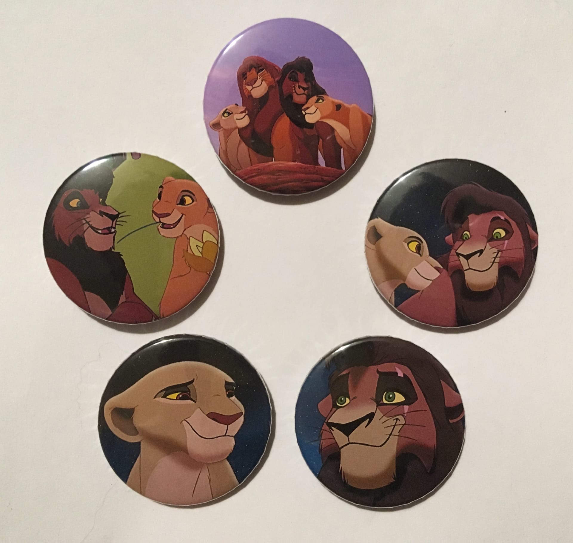 The Lion King 2 Set of 5 Pins - Inspire Uplift