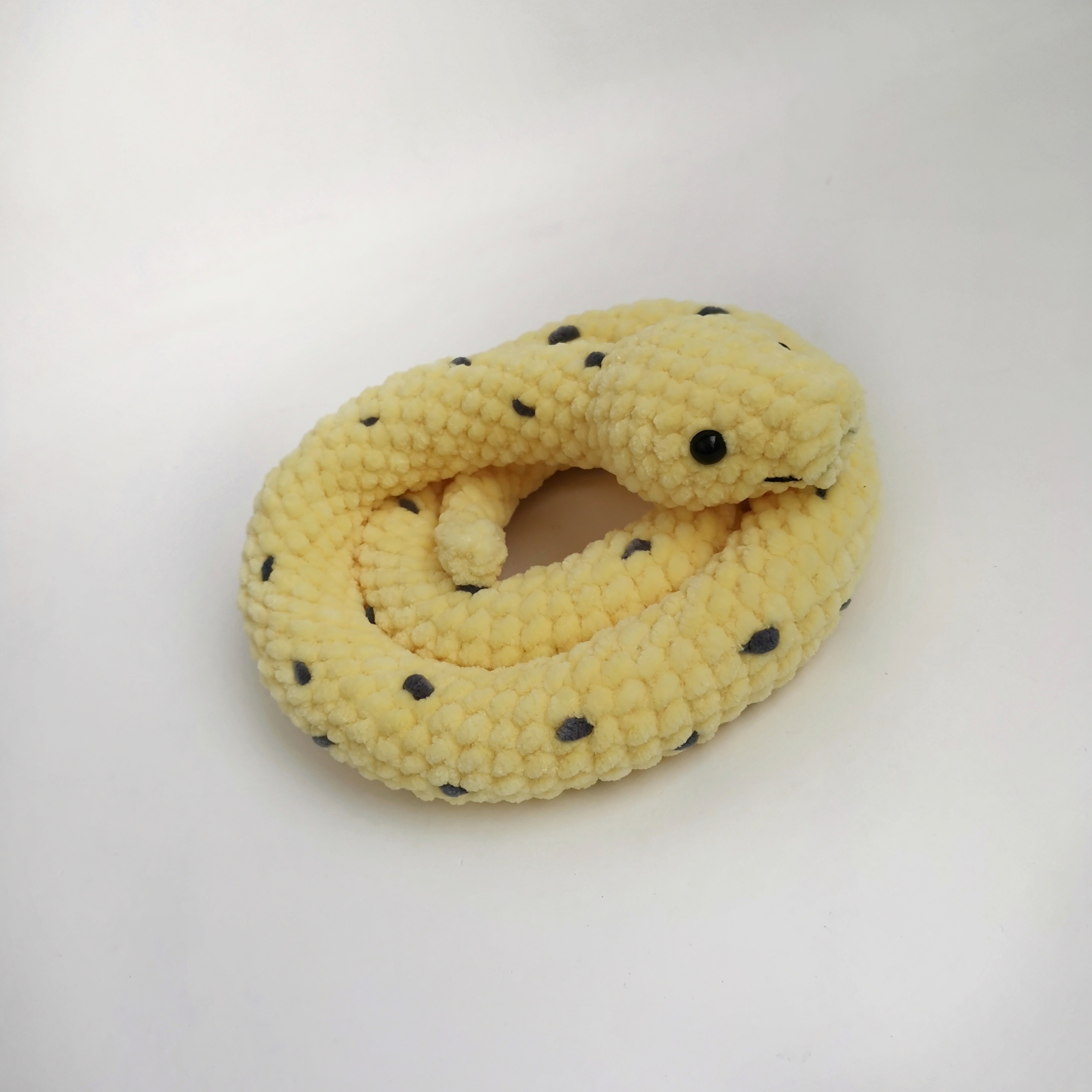 Yellow plush snake 33 in, Collectible snake, Snake plushie, - Inspire ...