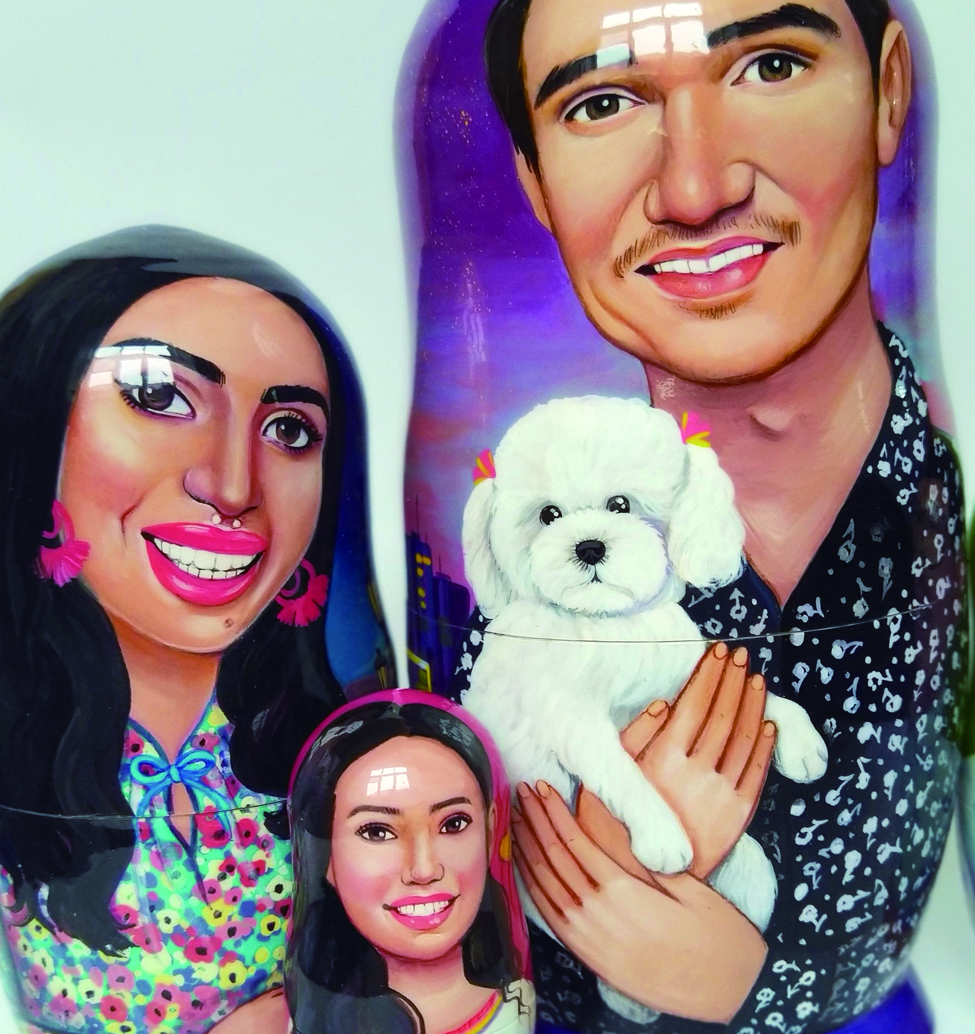 Custom Portrait Dolls, Matryoshka, Family portrait, Portrait - Inspire ...