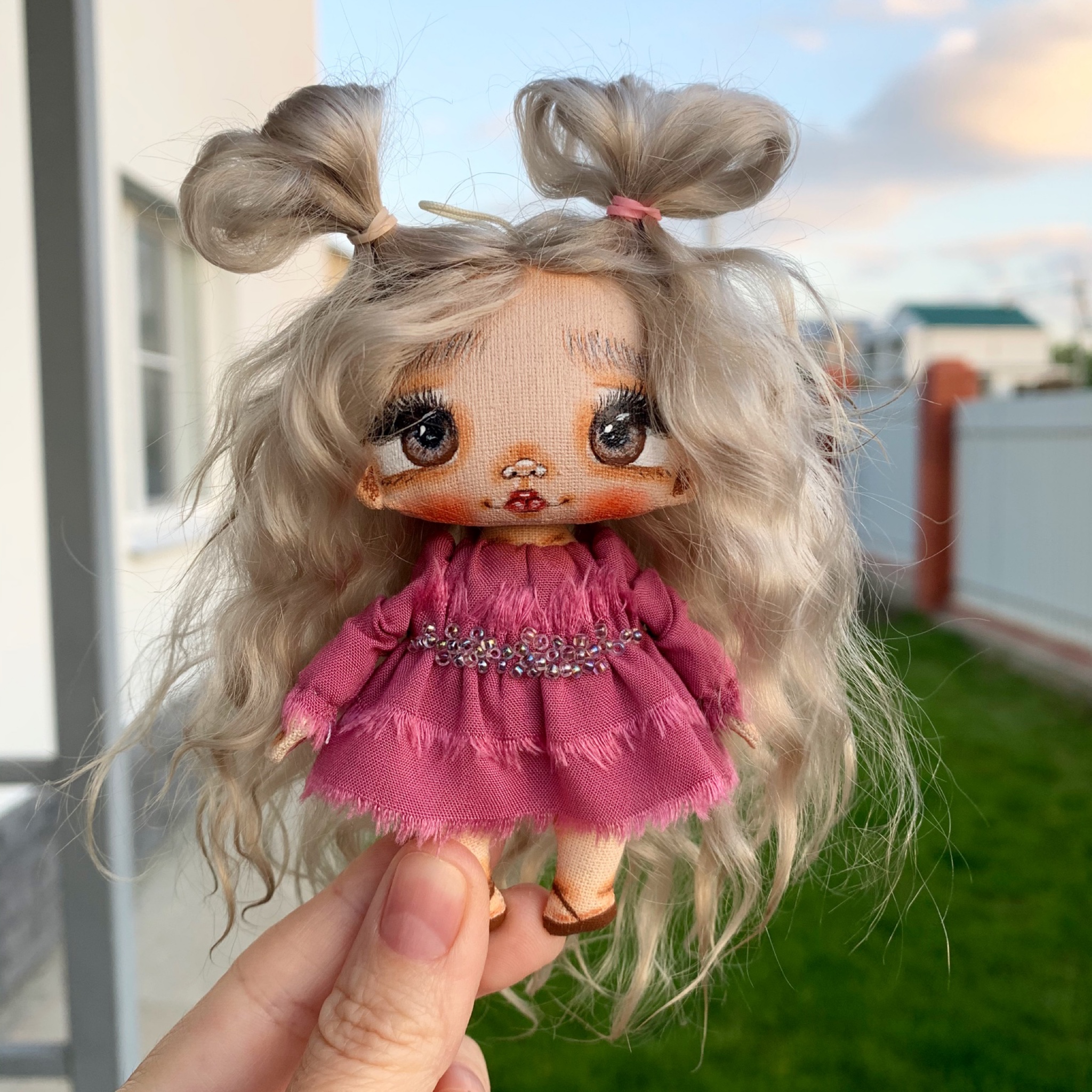 Beautiful doll handmade - Inspire Uplift