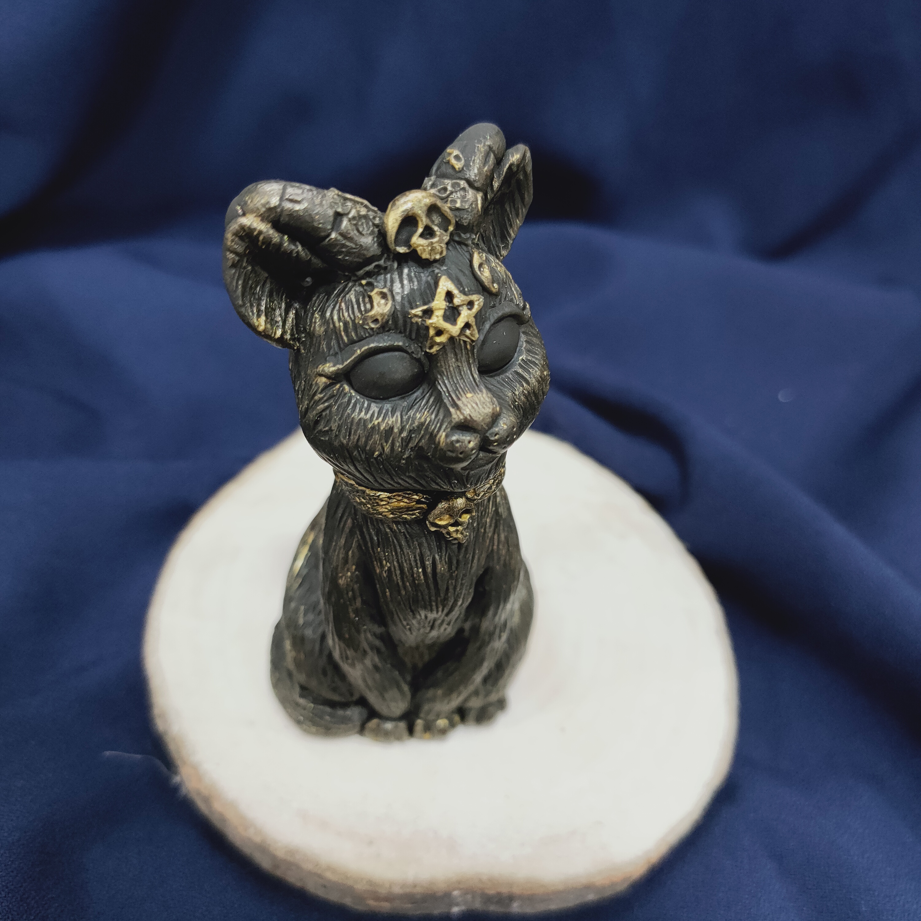 Silicone mold Baphomet cat / mold for candles, resin, soap, - Inspire ...