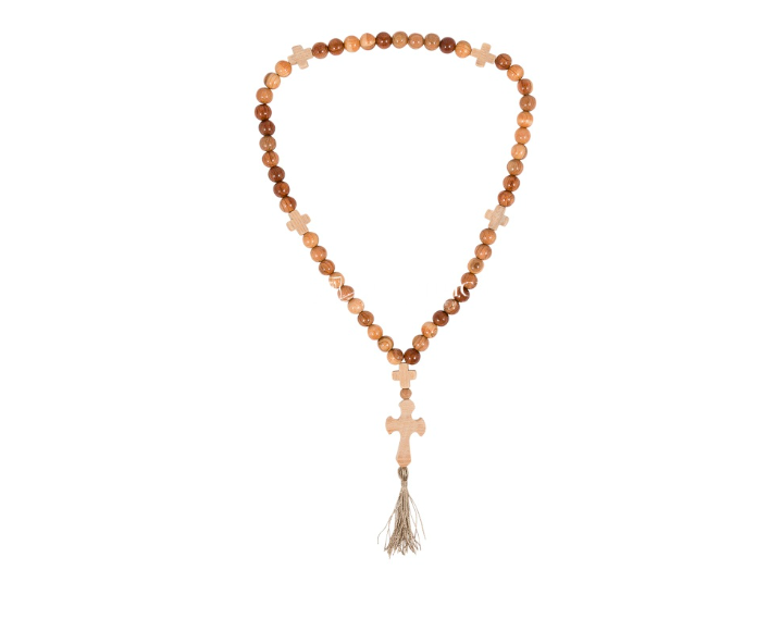 Wooden Christian 50 knot Prayer Rope | Chotki, Rosary, Broja | Inspire ...