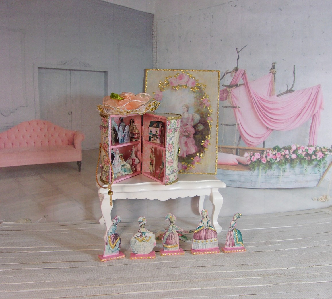 Paper theater. Puppet miniature. Scale 1:12. Dollhouse minia - Inspire ...