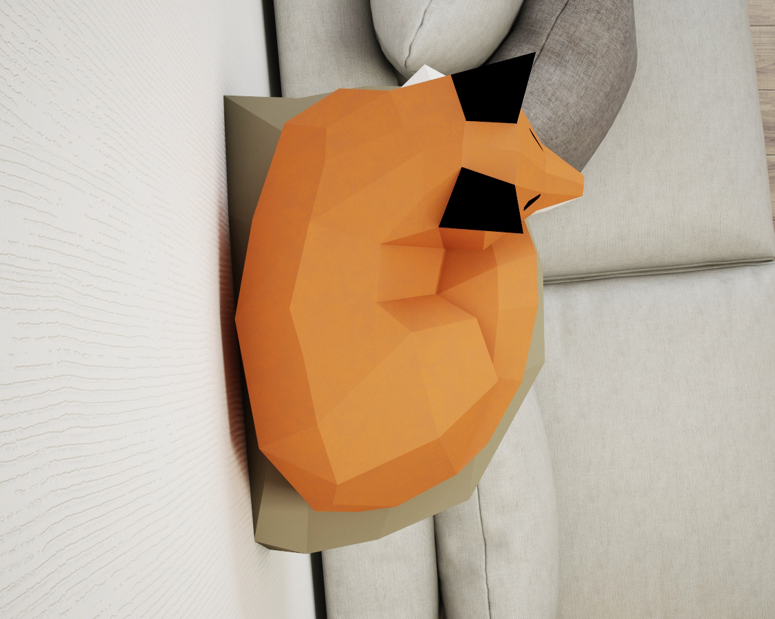 3D Papercraft Elephant, DIY paper craft model, Art Project i - Inspire ...