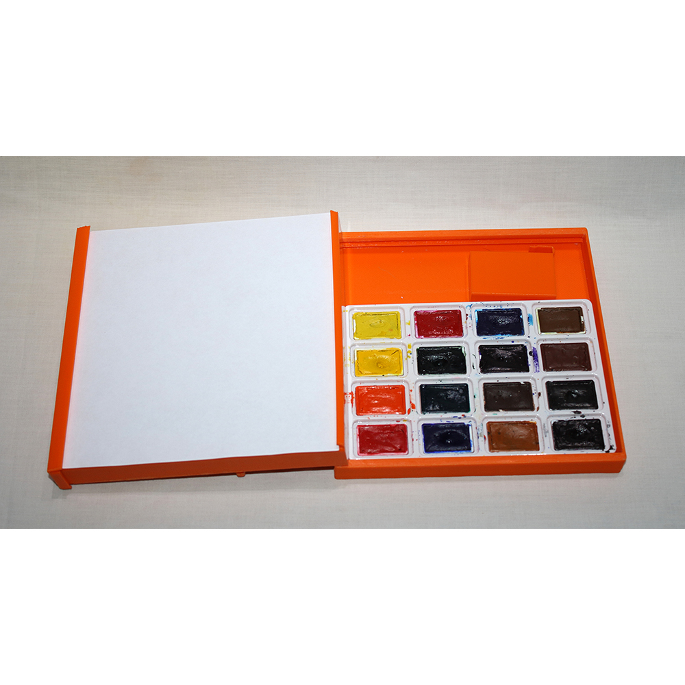 Sliding box for pencil or watercolor sketches. .stl model - Inspire Uplift