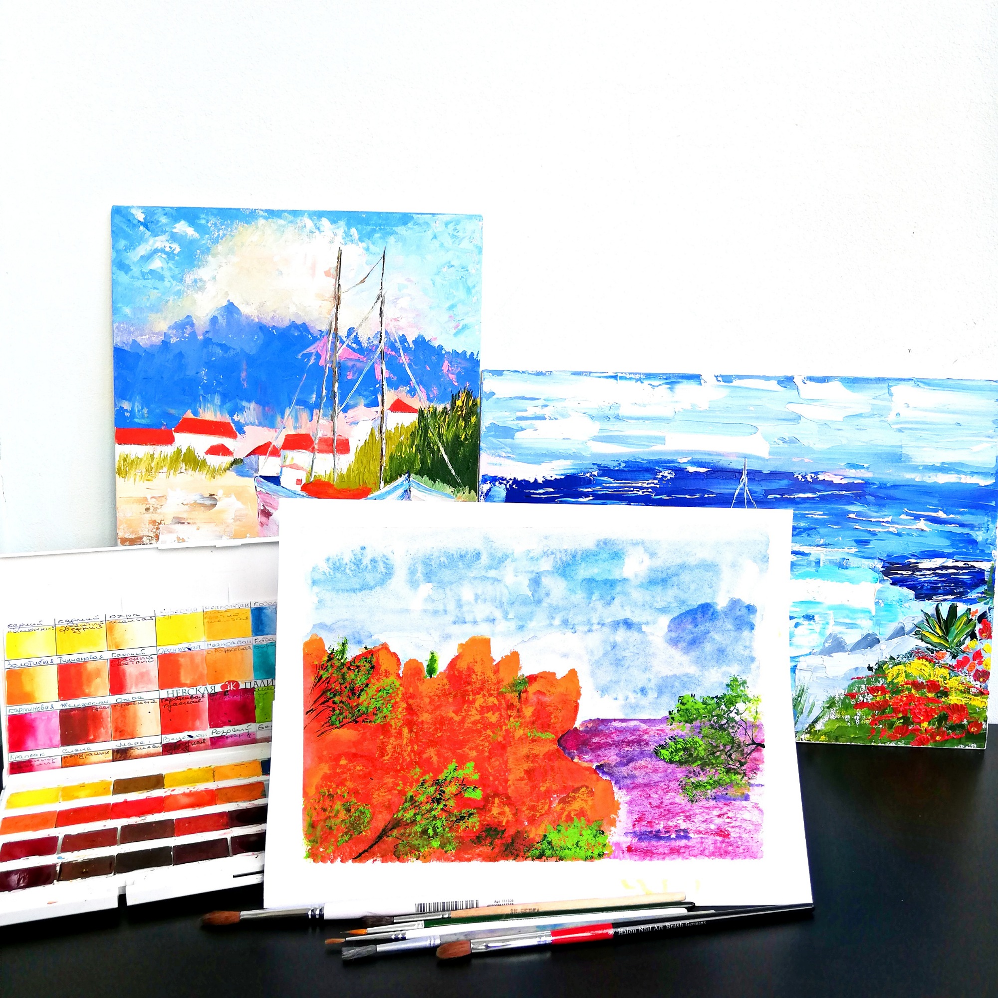 Arizona Painting National Park Original Art Mountain Artwork - Inspire ...