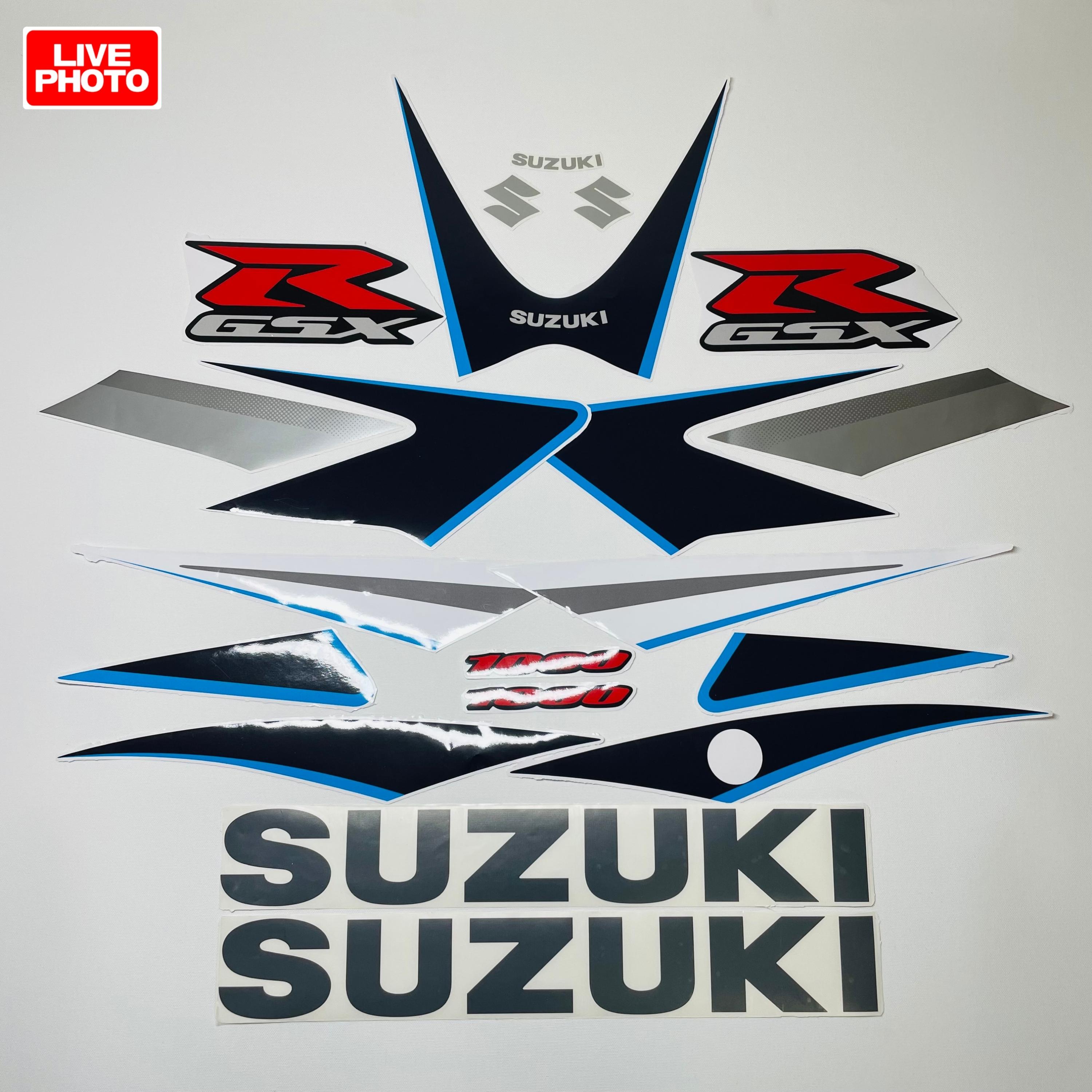 Graphic vinyl decals for Suzuki GSX-R 1000 motorcycle 2005-2 - Inspire ...