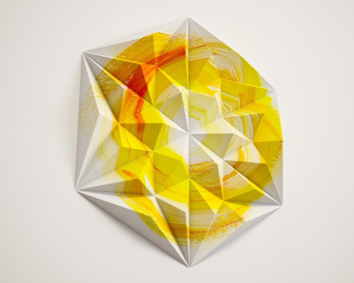 Papercraft 3D Mandala, geometric pattern, home wall decor, p - Inspire ...