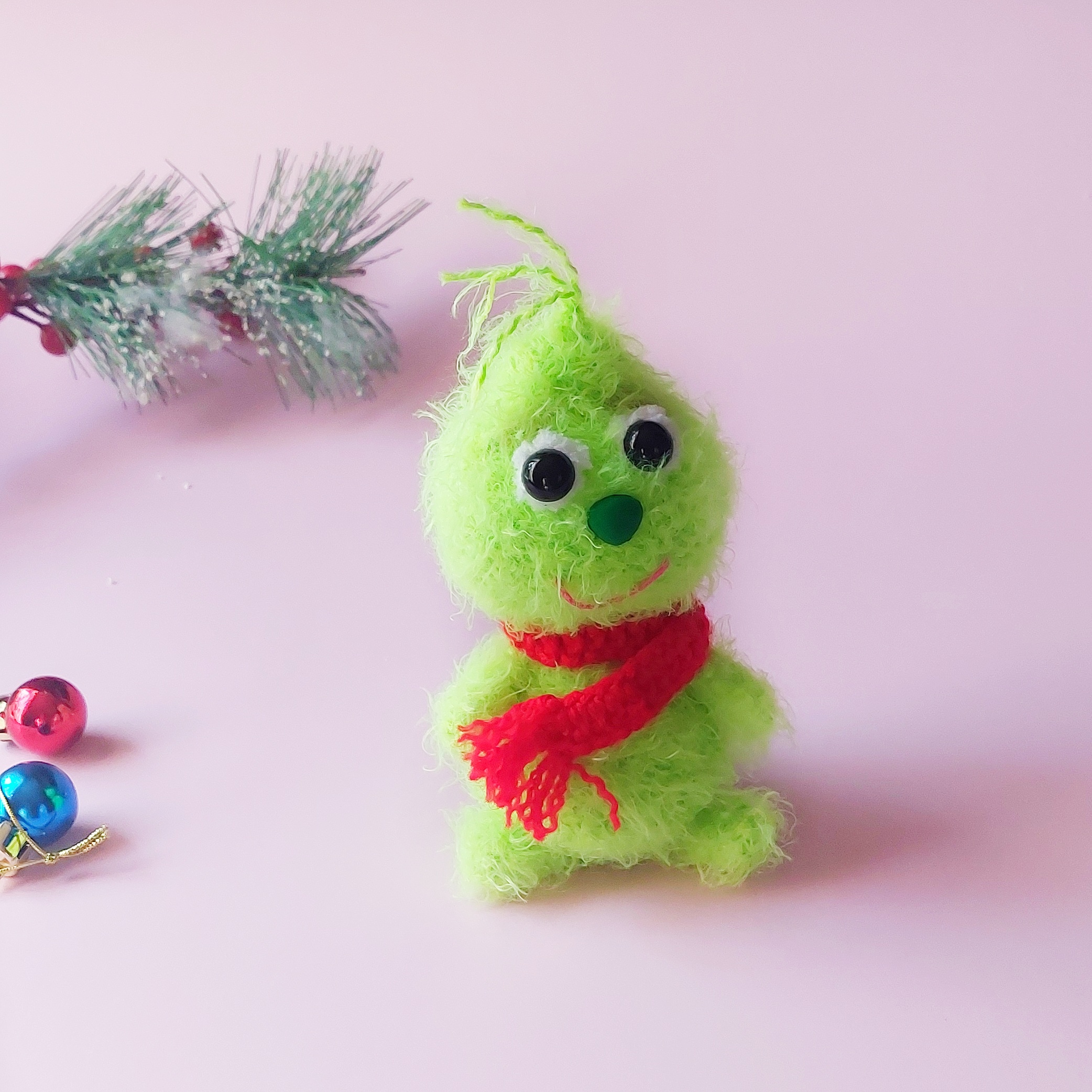 Baby Grinch crochet pattern - Inspire Uplift