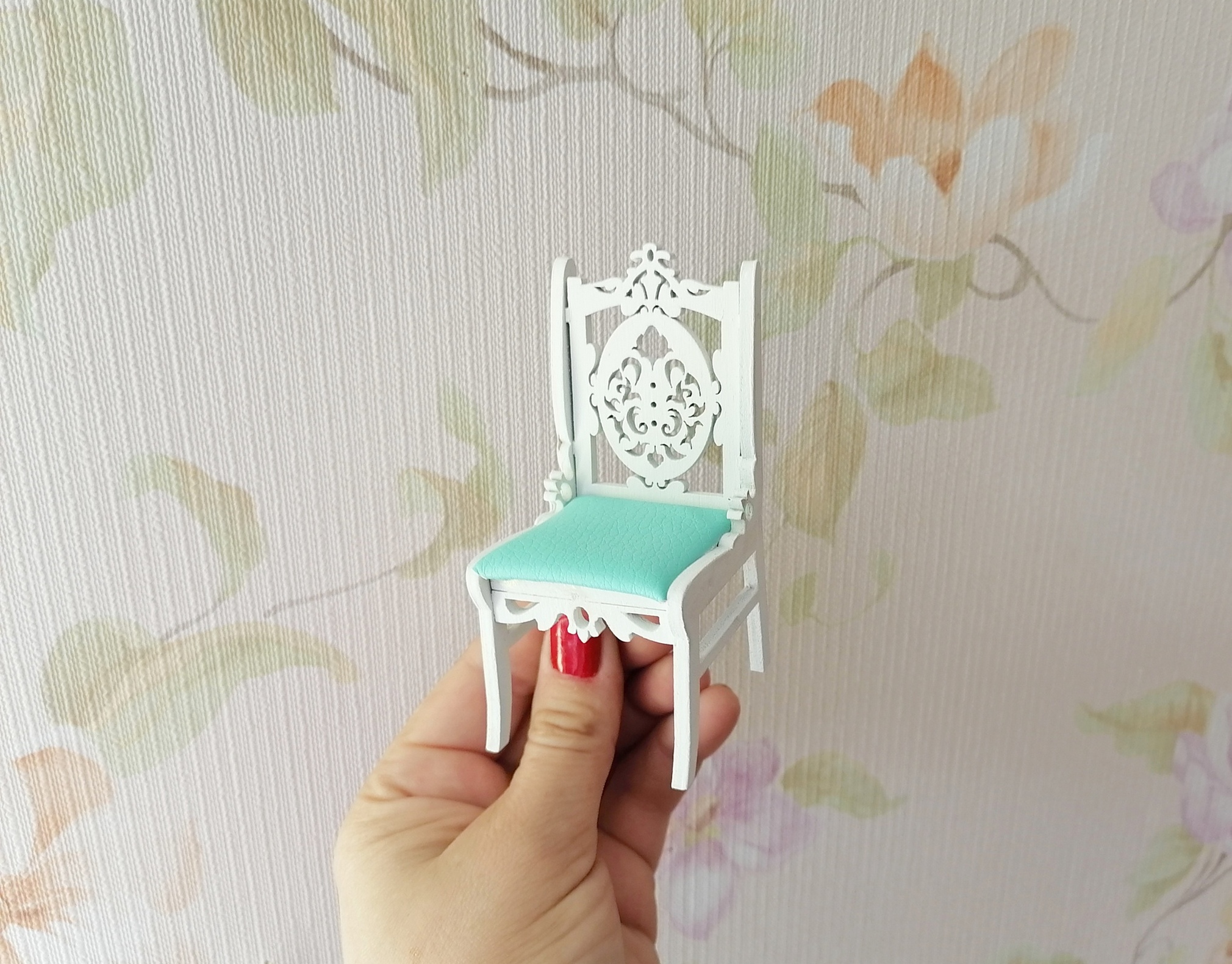 Table , chair. Puppet miniature.1:12 scale. - Inspire Uplift