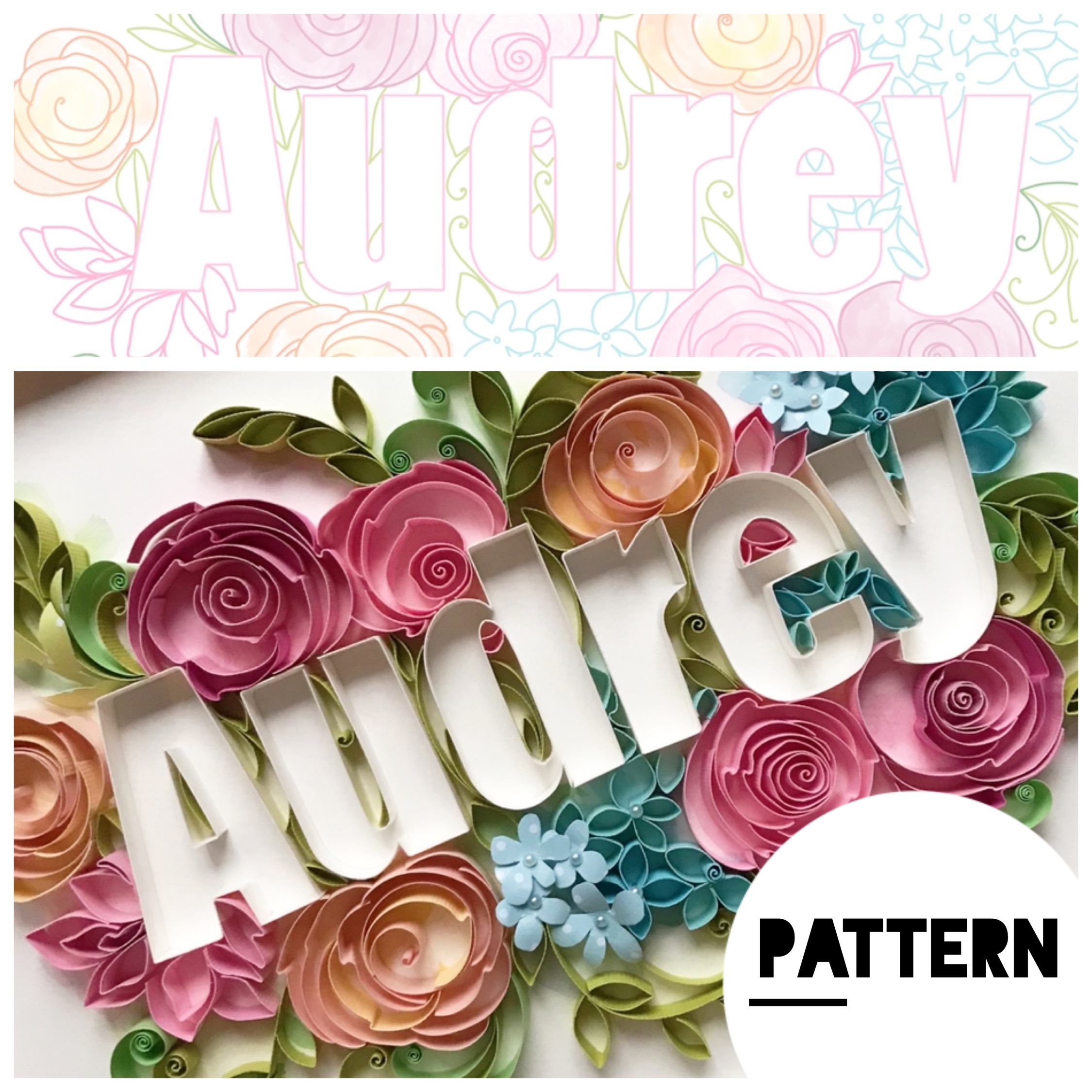 Set of patterns to make quilled letters | Alphabet A-Z | Qui | Inspire ...