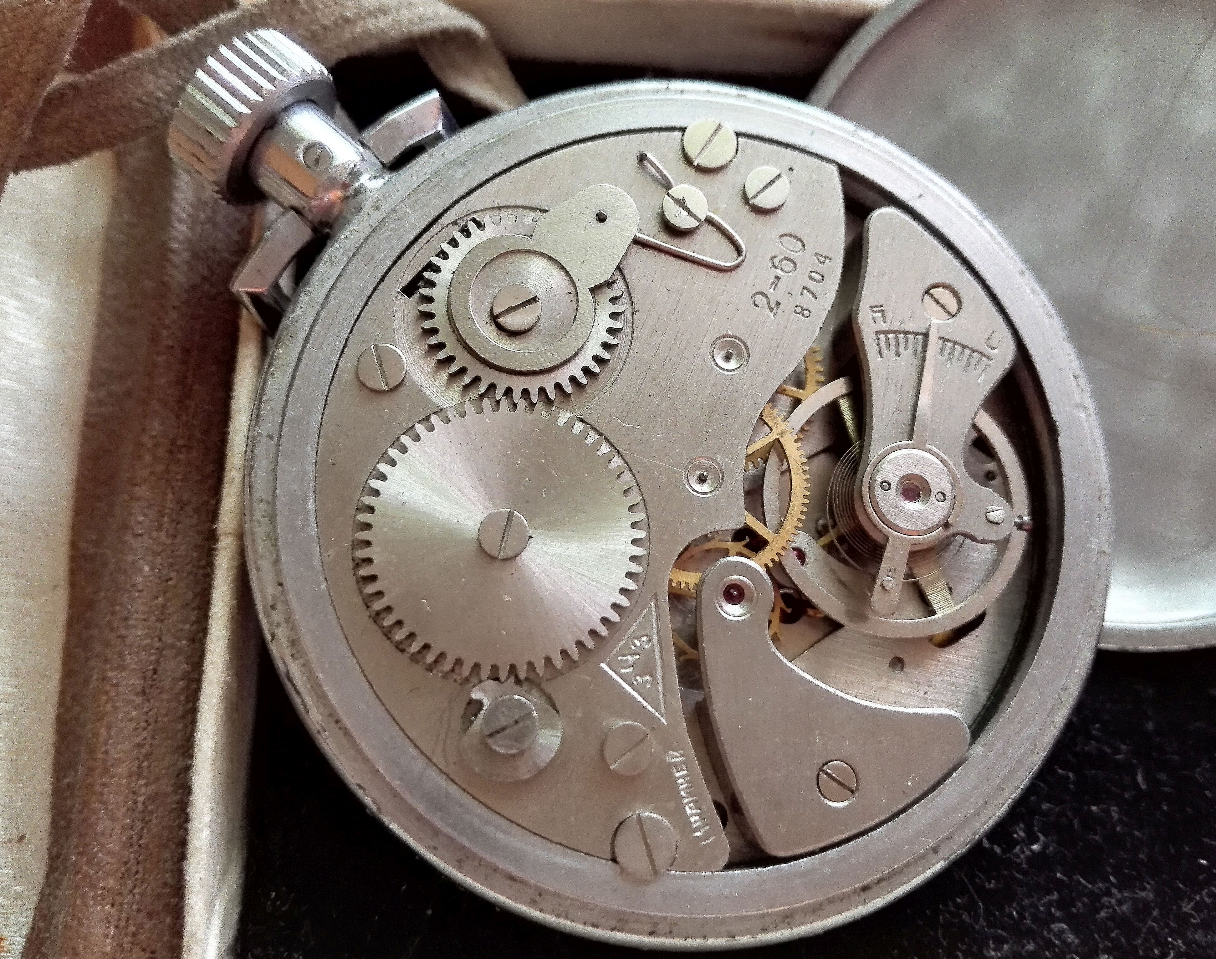 Vintage Soviet Stopwatch in box. Button Mechanical Stopwatch - Inspire ...