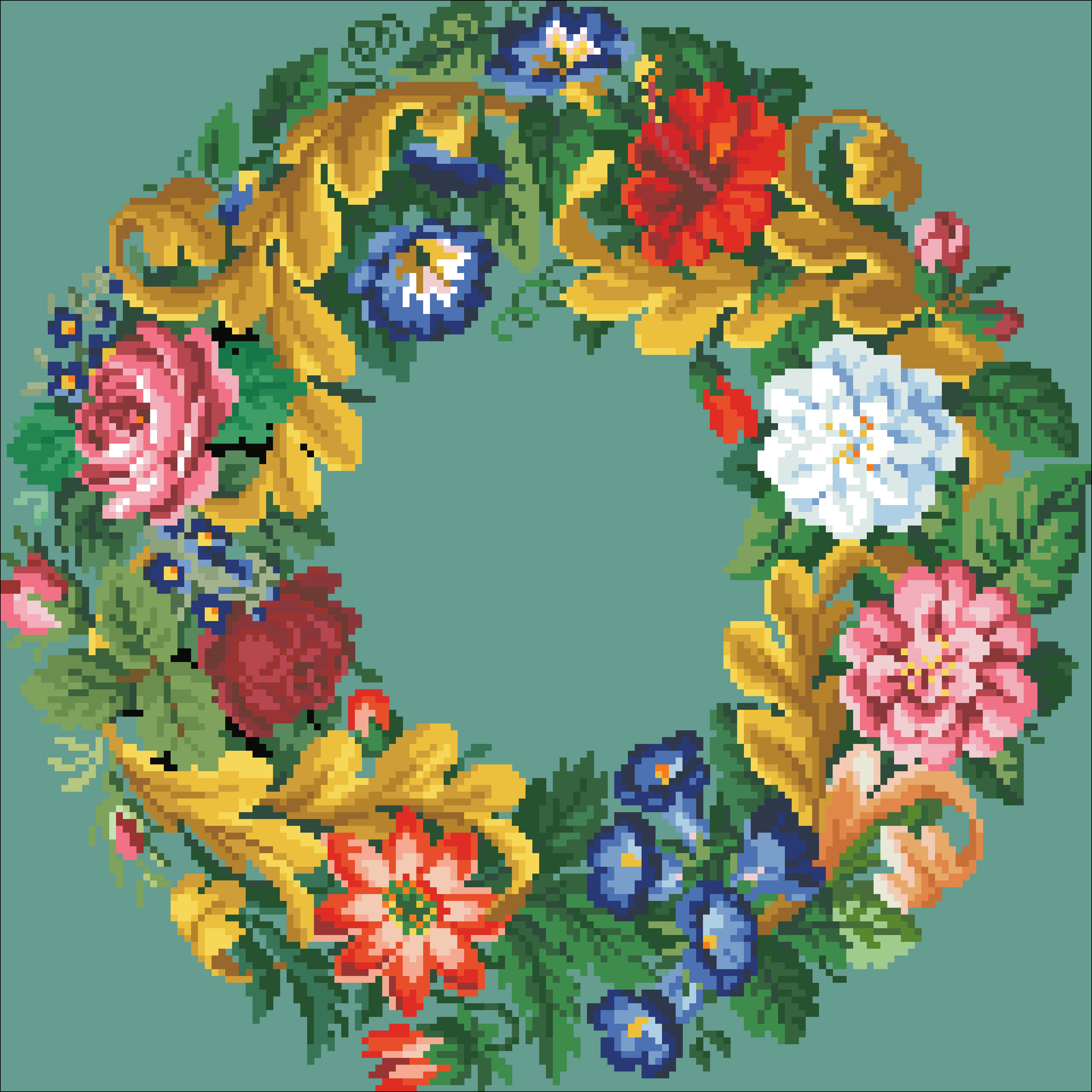 PDF Cross Stitch Pattern - Counted Antique Sampler - Reprodu - Inspire ...