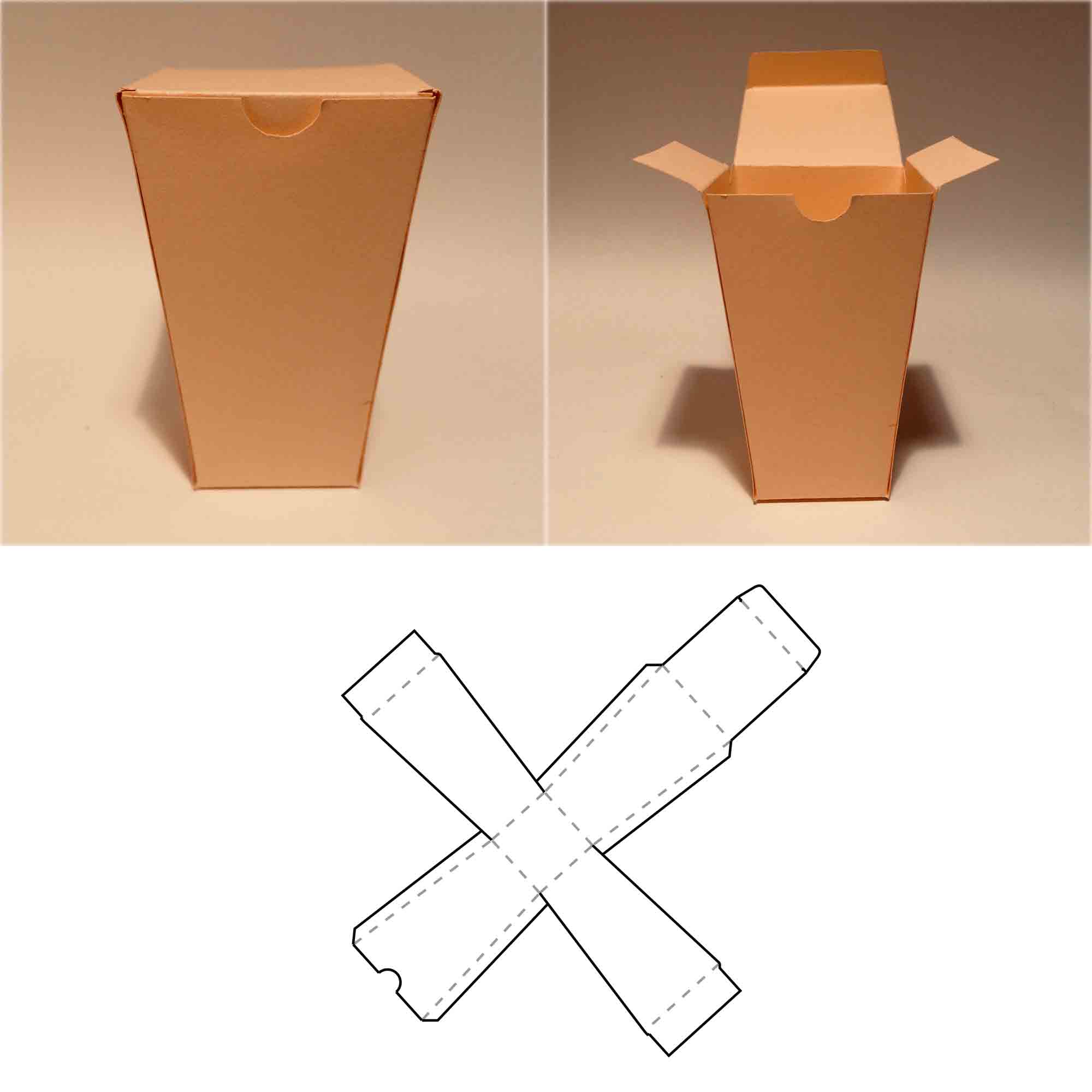 Box with handle template, square box, cube box, favor box, g | Inspire ...