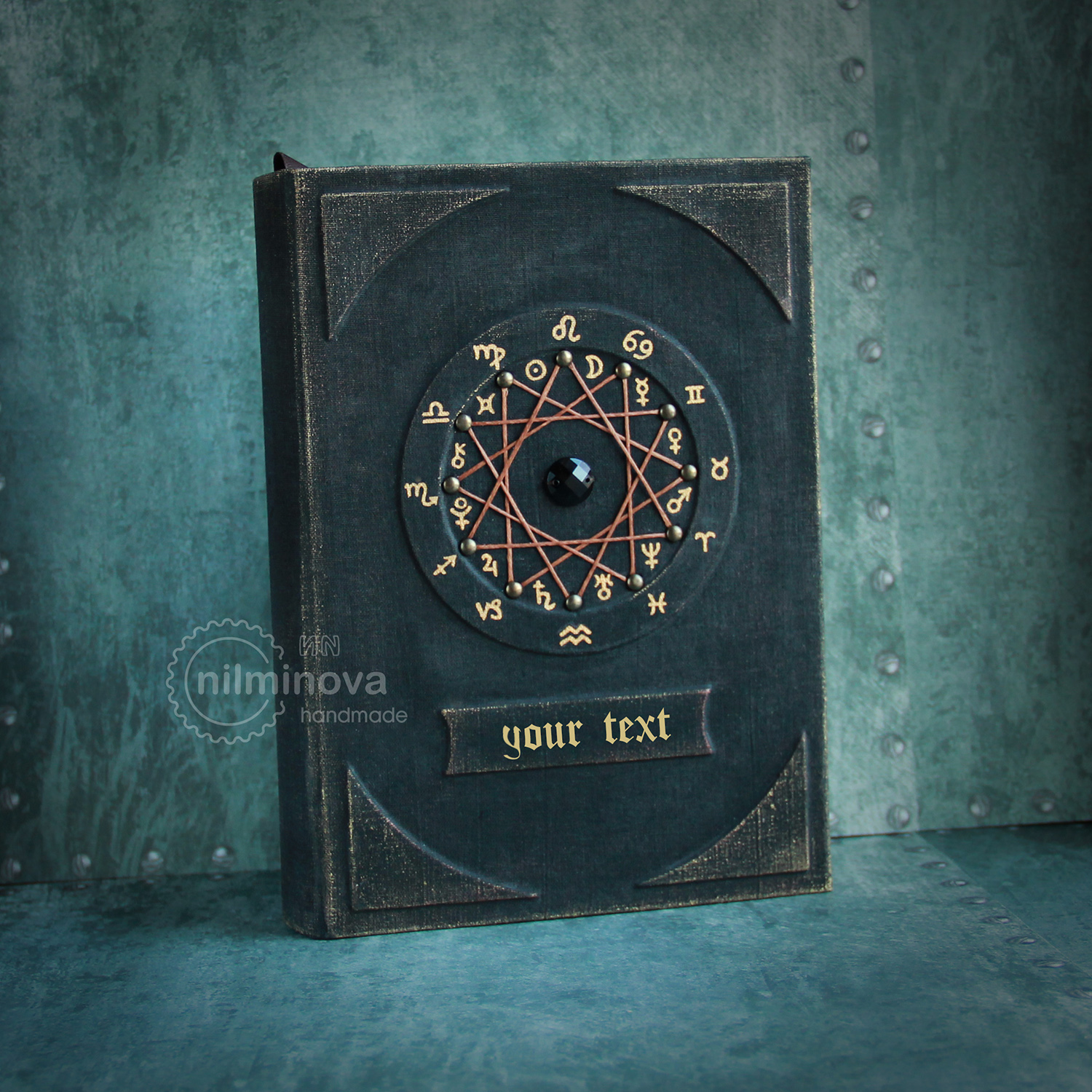 Personalized journal A5 Astrology Sign Wicca book of shadows - Inspire ...