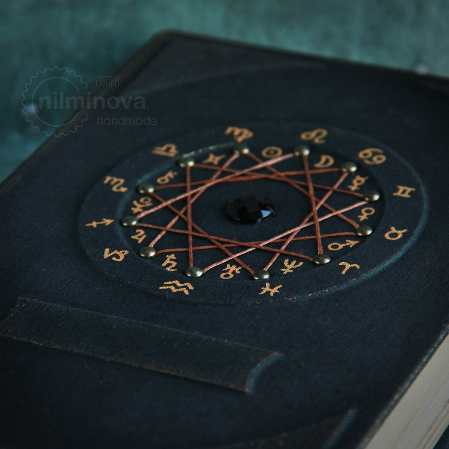 Personalized journal A5 Astrology Sign Wicca book of shadows - Inspire ...