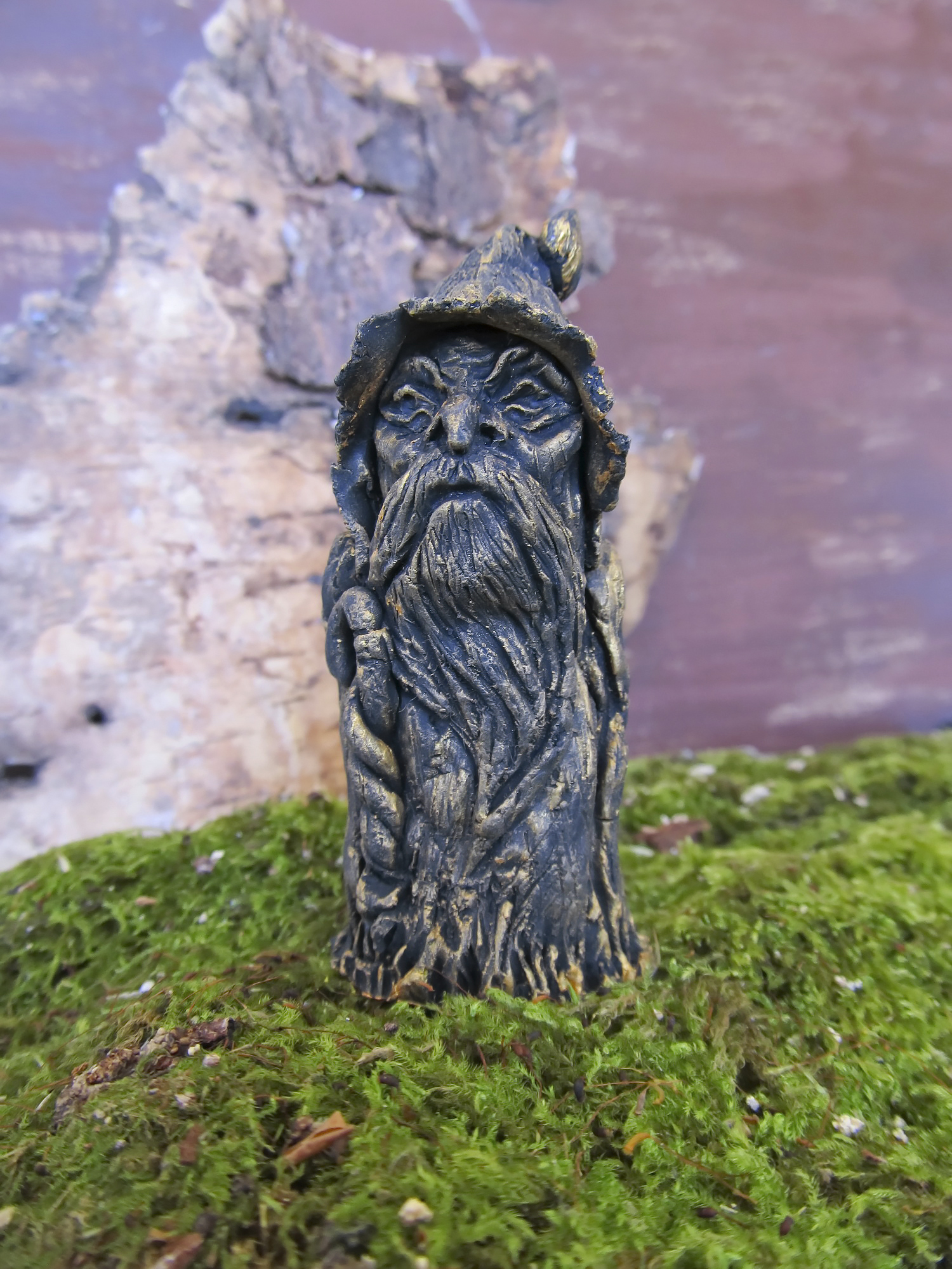 Merlin figurine Old wizard Sorcerer Magician Druid - Inspire Uplift