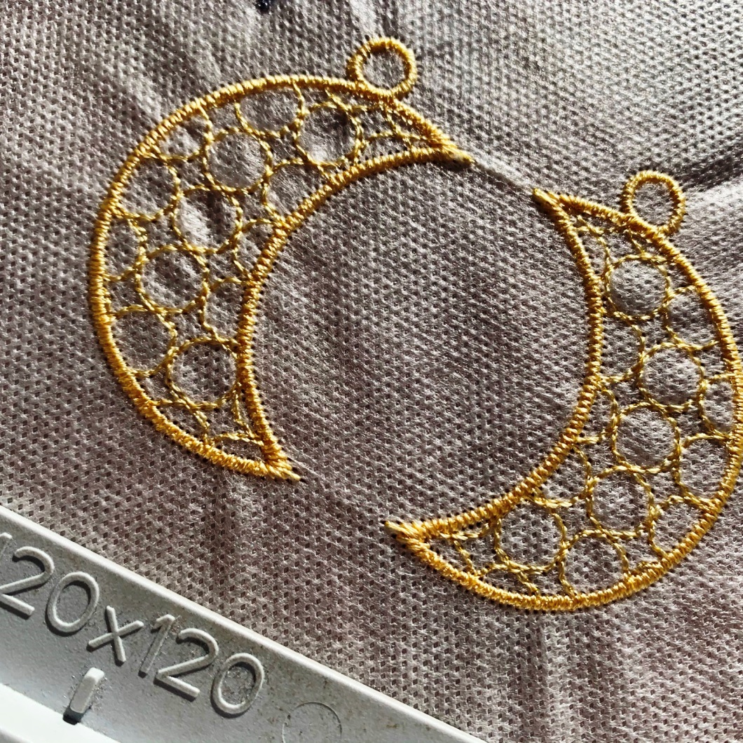 FSL Crescent Moon earrings machine embroidery design DIGITAL - Inspire ...