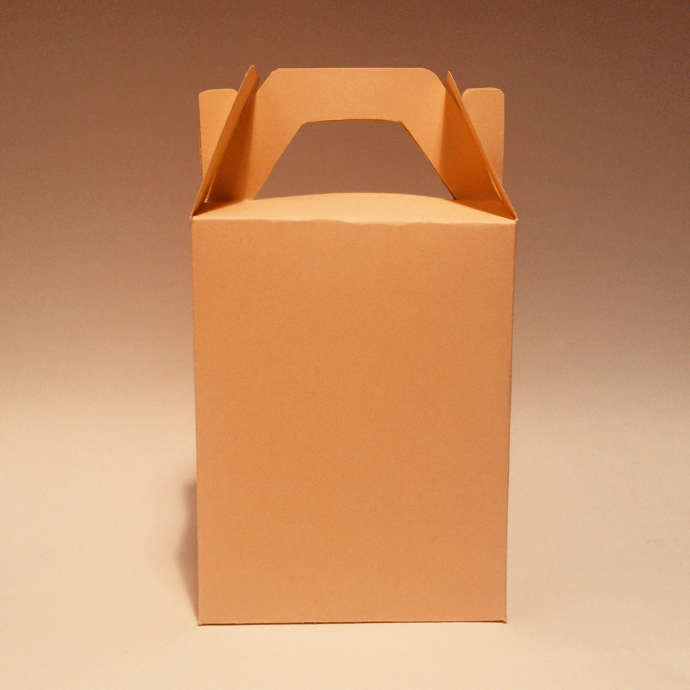 Box with handle template, square box, cube box, favor box, g - Inspire ...